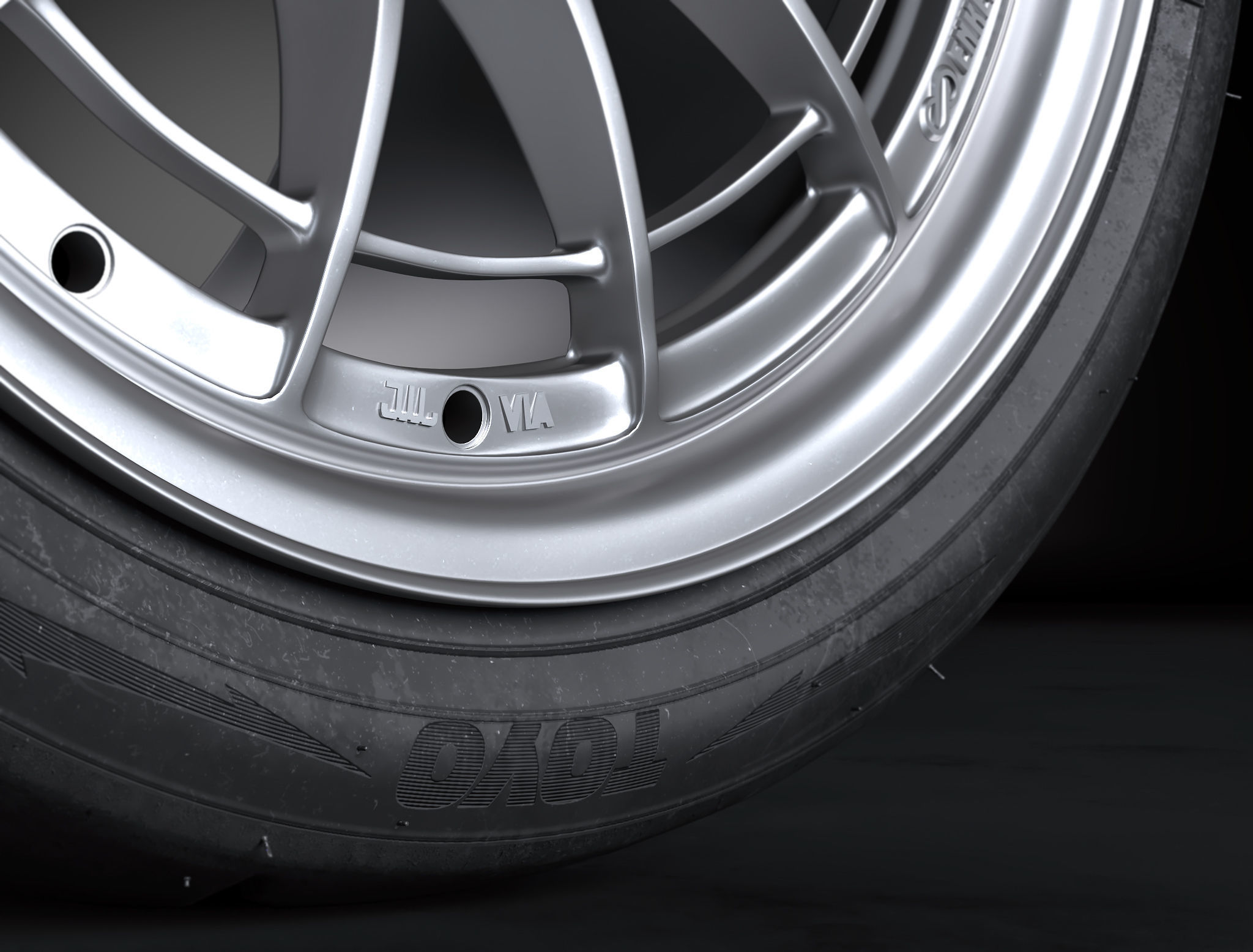 3D model TOYO PROXES R888R VR / AR / low-poly | CGTrader