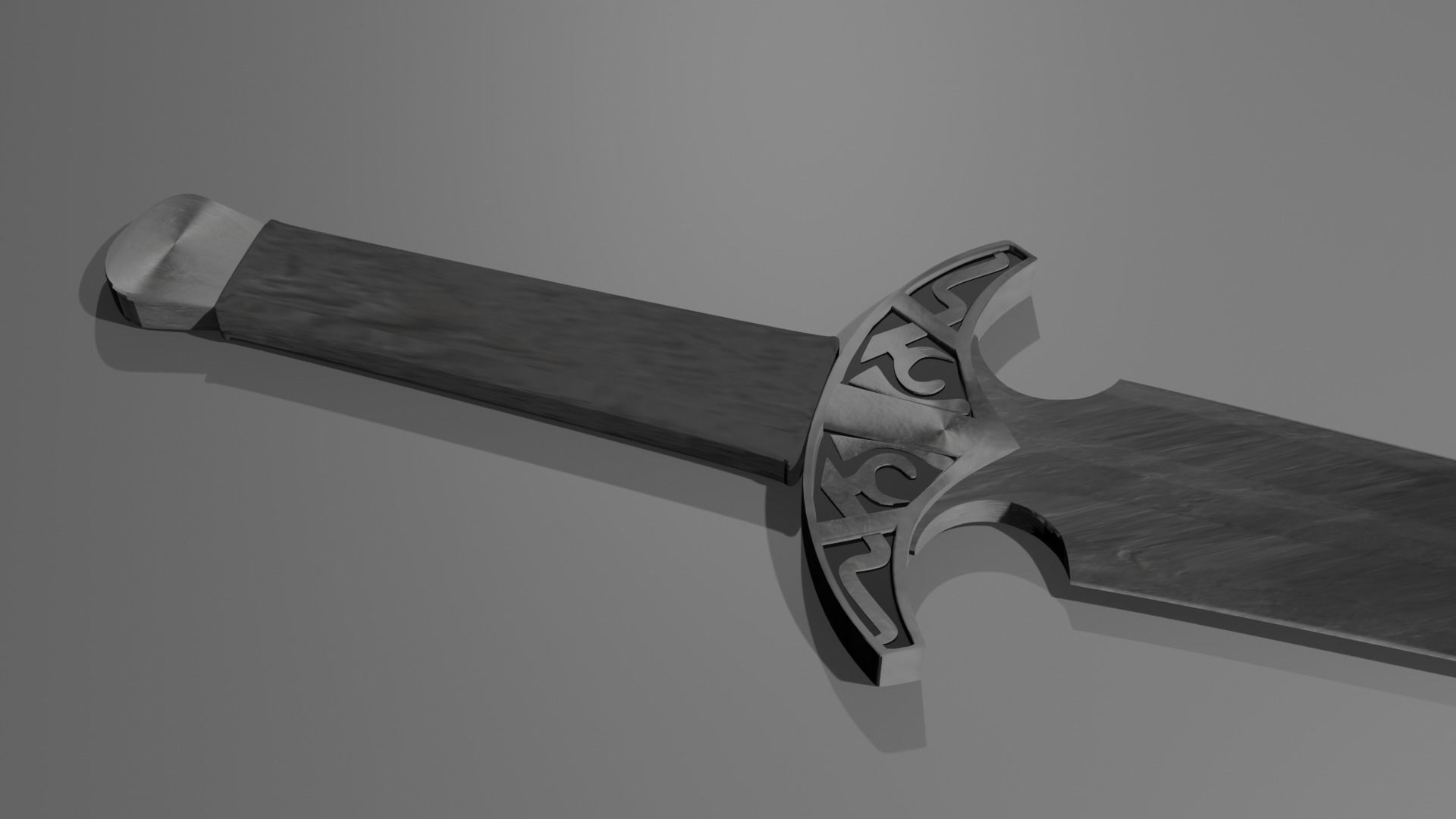 Black Dagger 3D model | CGTrader
