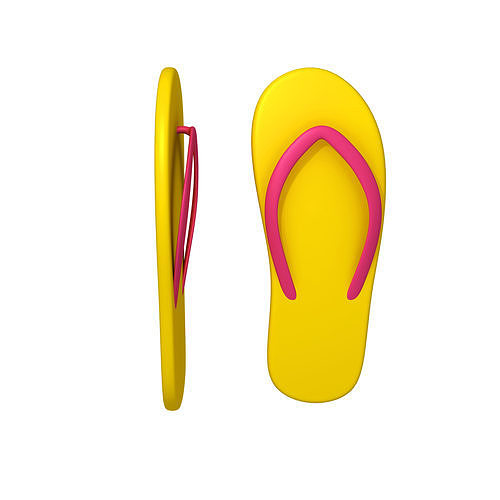 Flip Flop Cartoon 3D model | CGTrader