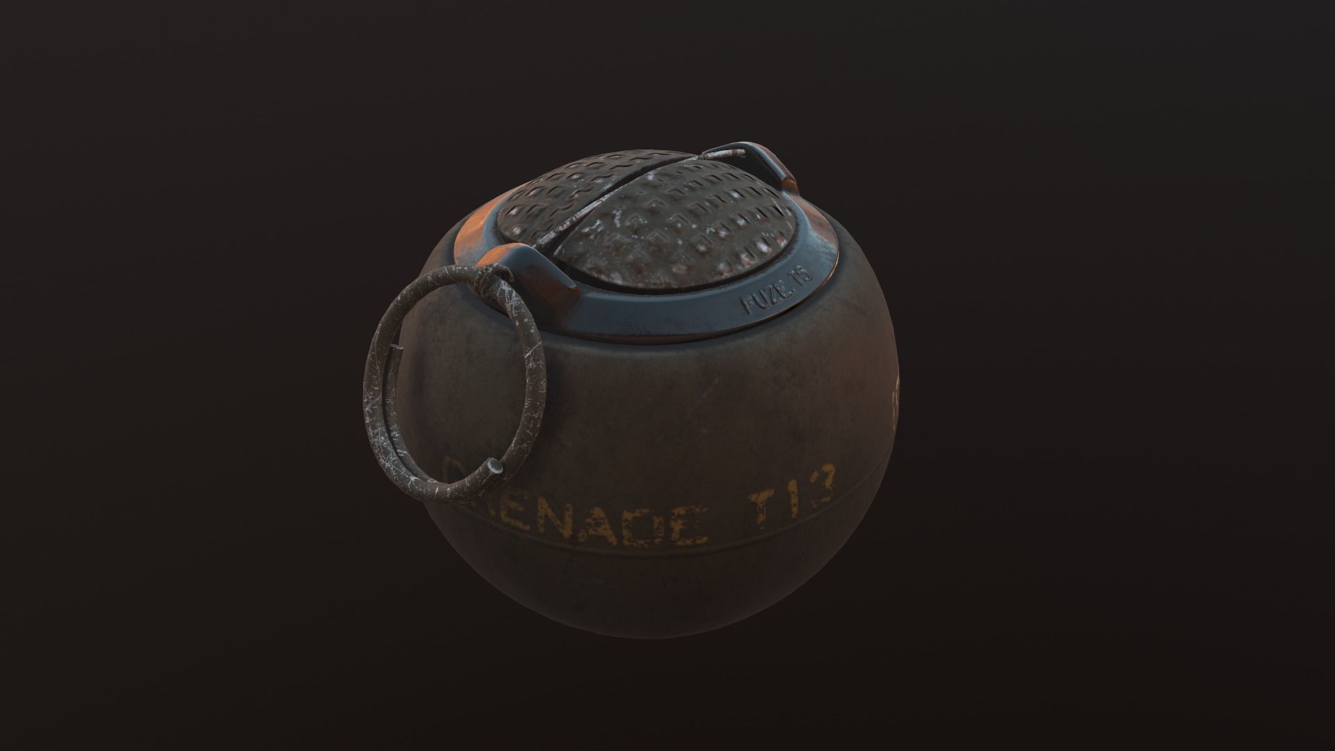 3D model T-13 Grenade VR / AR / low-poly | CGTrader