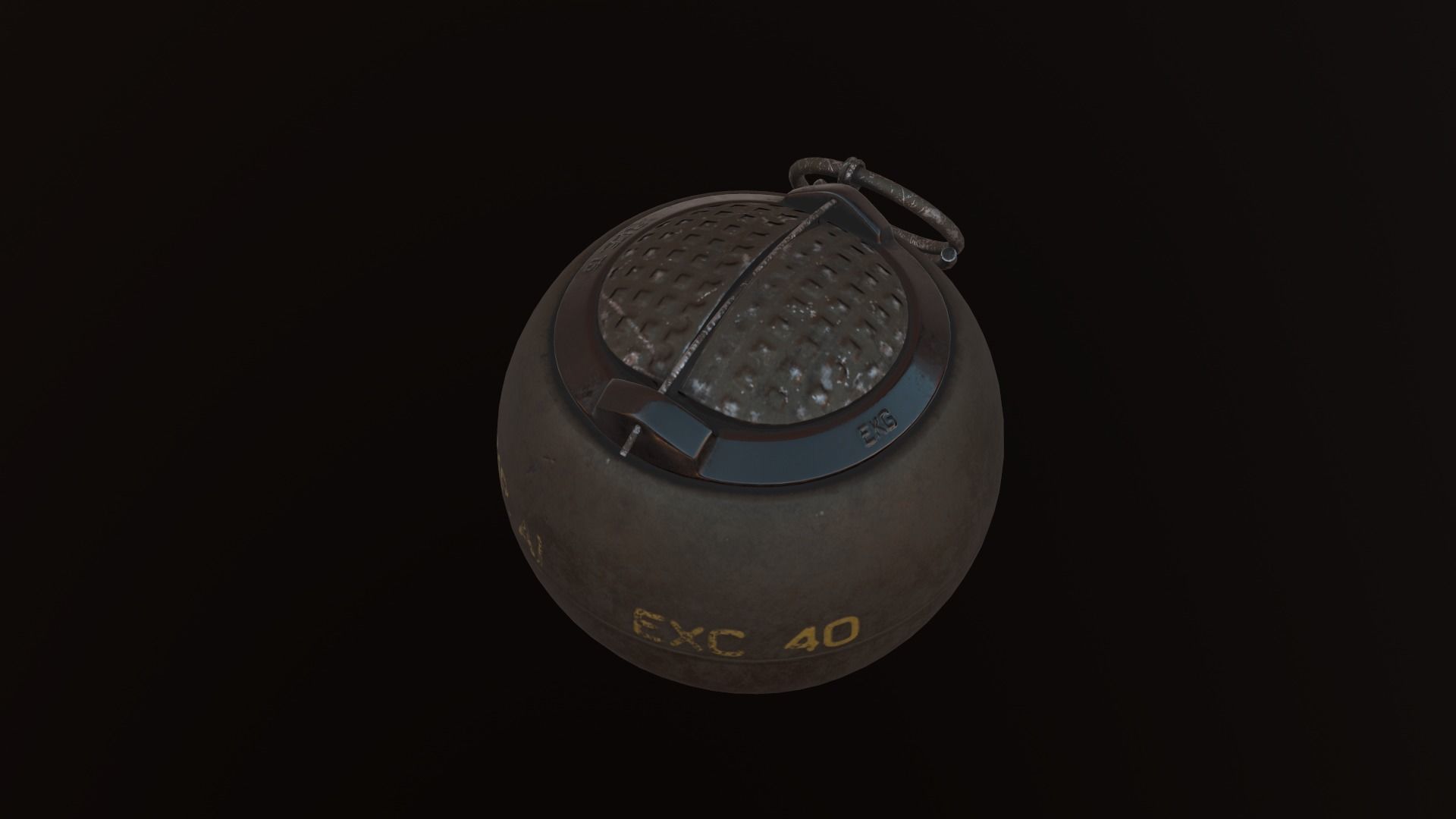3D model T-13 Grenade VR / AR / low-poly | CGTrader