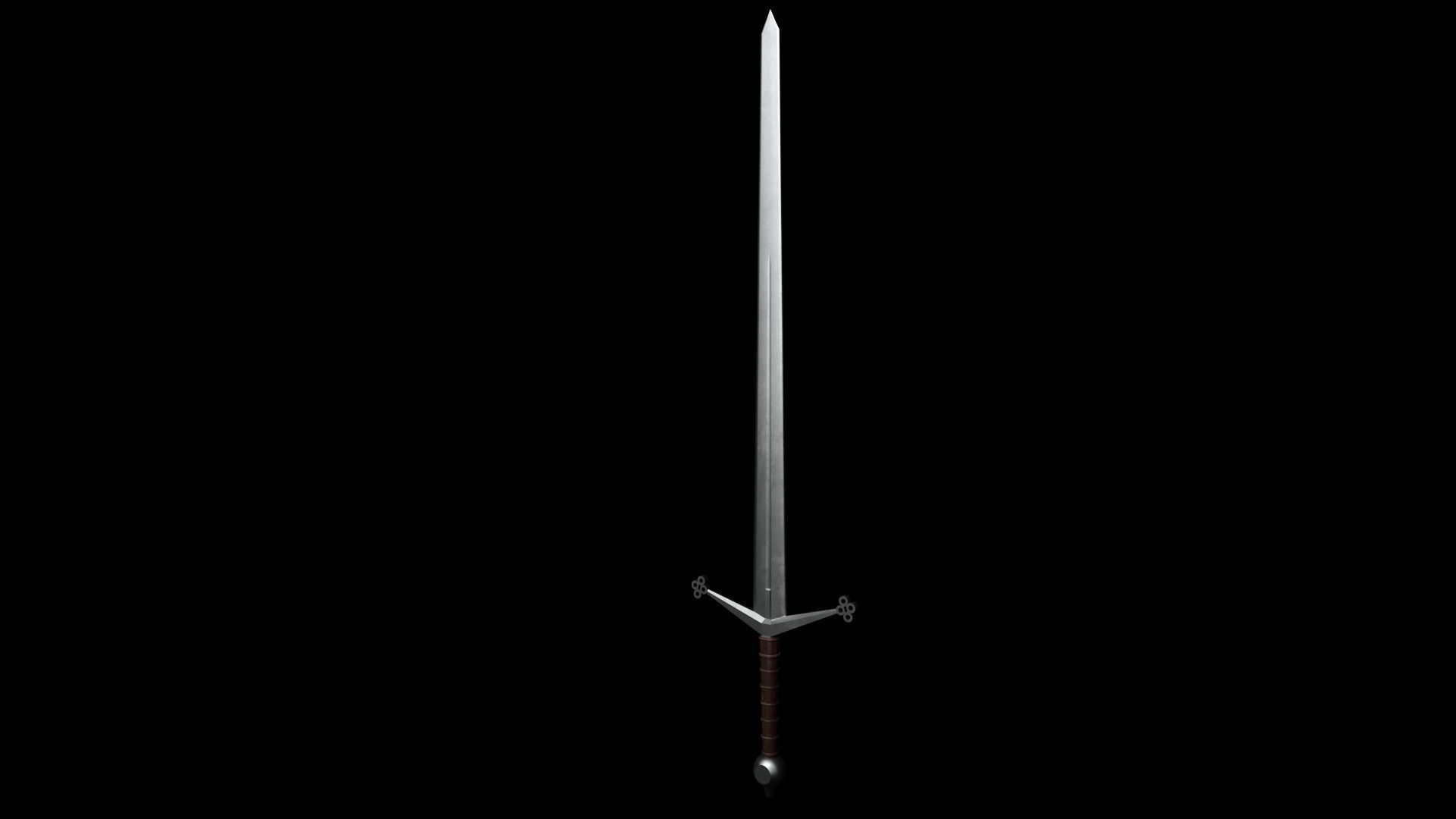 Claymore Historical Sword 3D model 3D printable | CGTrader