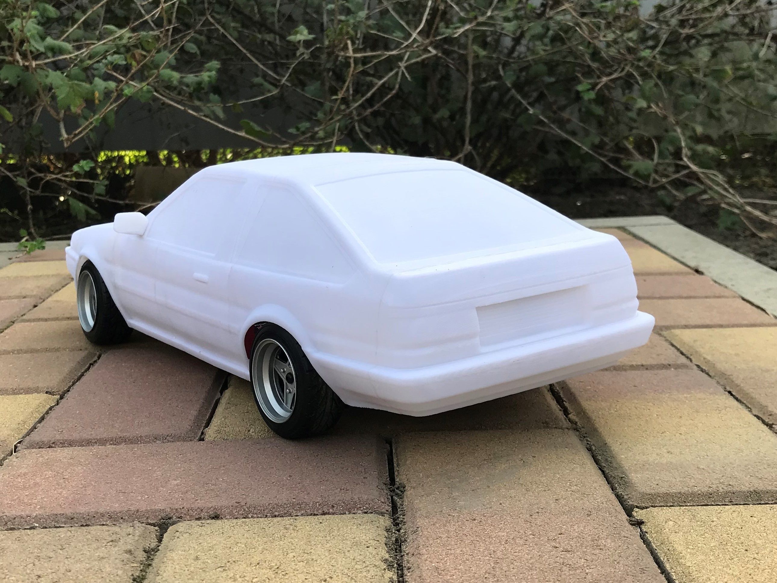 1-10 RC AE86 Chassis 3D model 3D printable | CGTrader