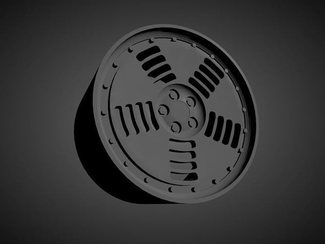 Rotiform BM1 scalable and Printable rim 3D model 3D printable | CGTrader