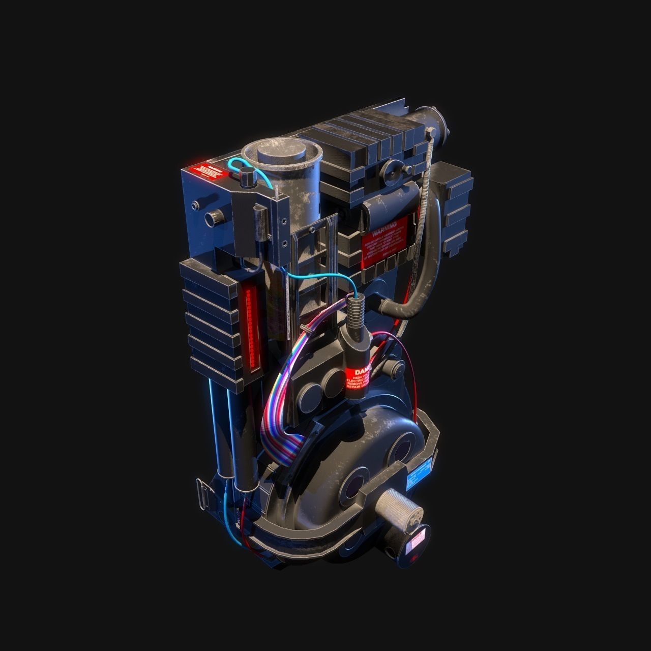 Proton Pack Ghostbusters 3D model | CGTrader