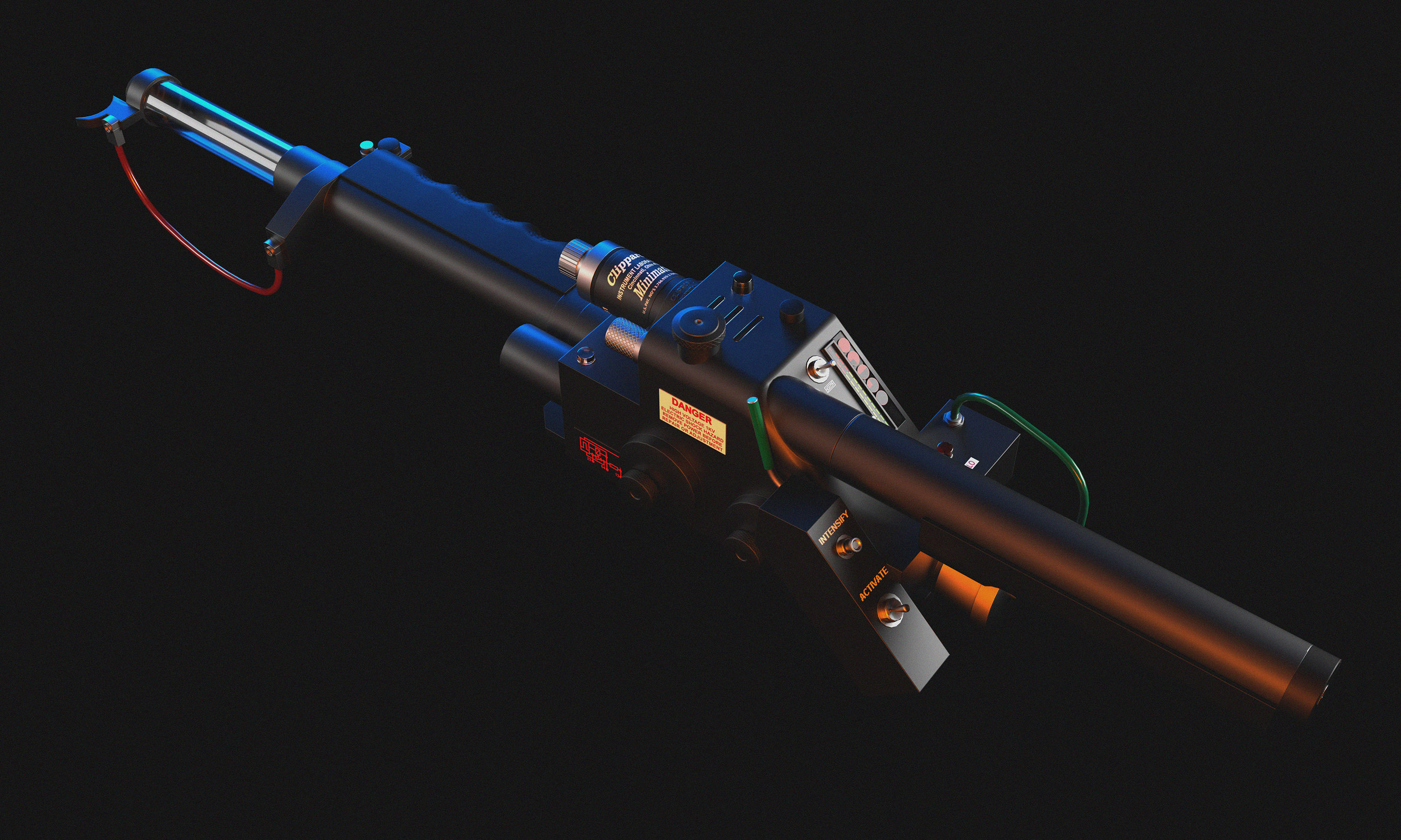 Collection Ghostbusters Equipment | CGTrader