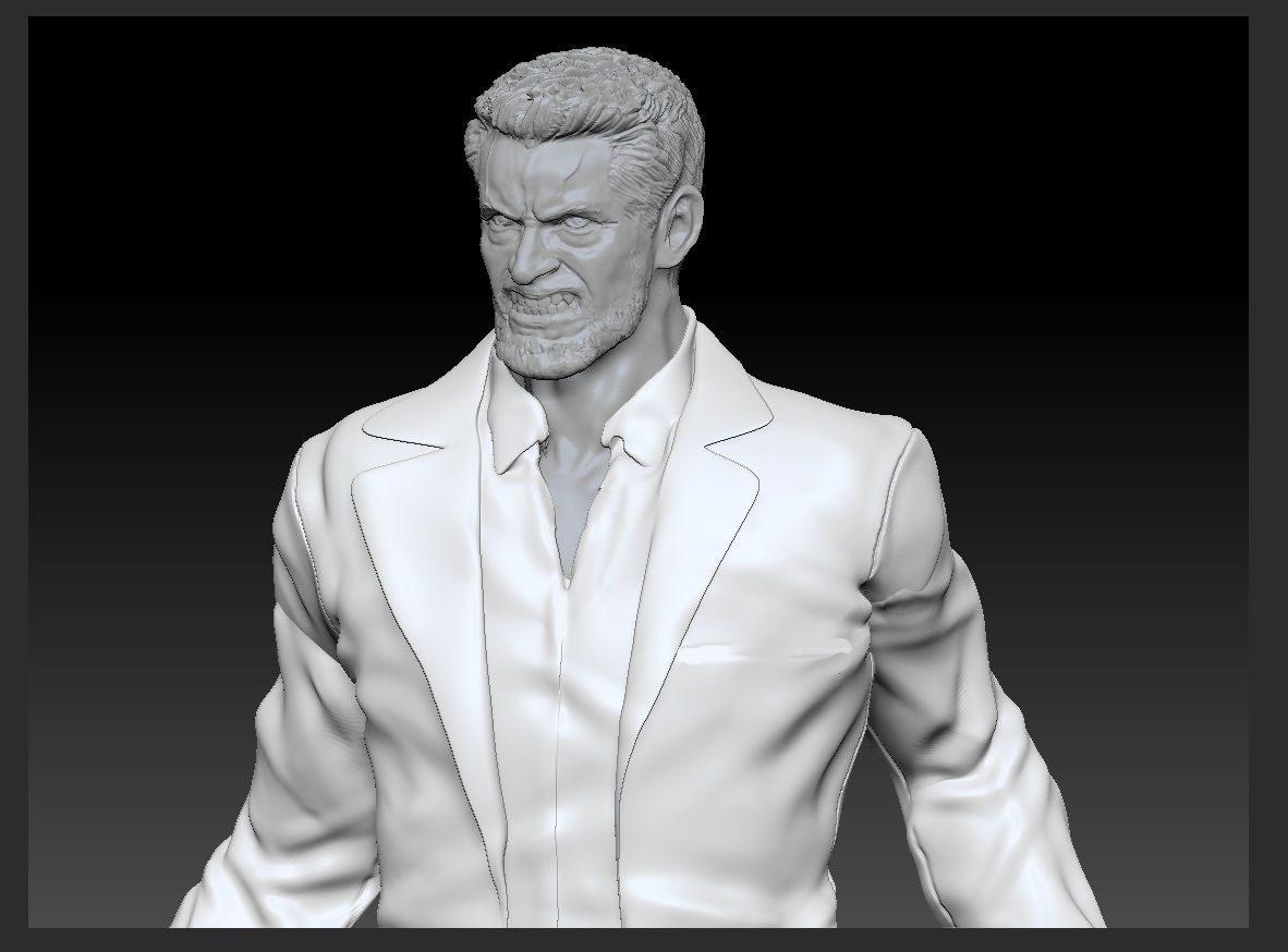 LOGAN MOVIE WOLVERINE MODEL FOR 3D PRINT 3D model 3D printable | CGTrader