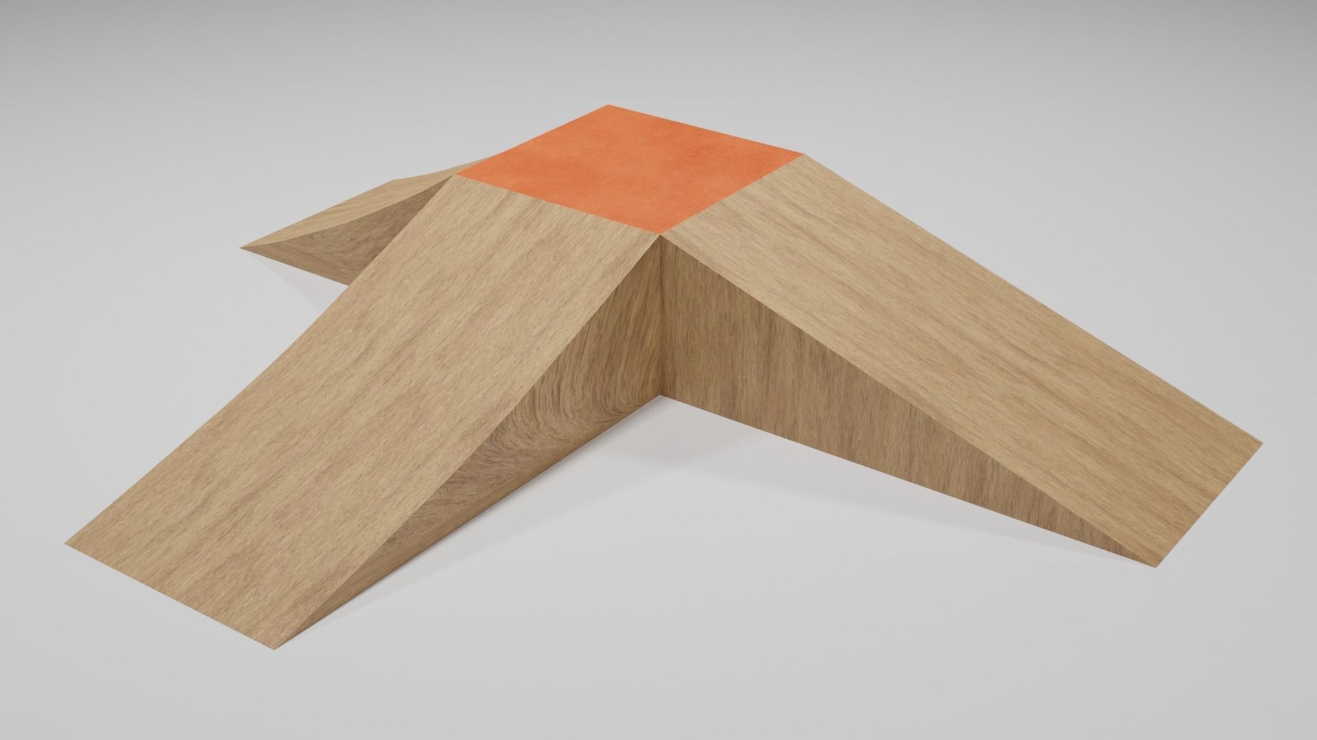 3D model Triple Ramp 3D Model VR / AR / low-poly | CGTrader