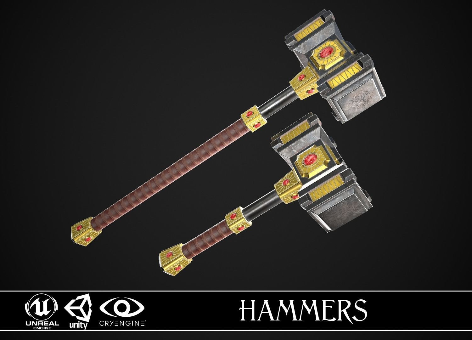 Complete Fantasy Hammer Collection | CGTrader