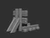 3D Printing Mine Props 3D model 3D printable | CGTrader