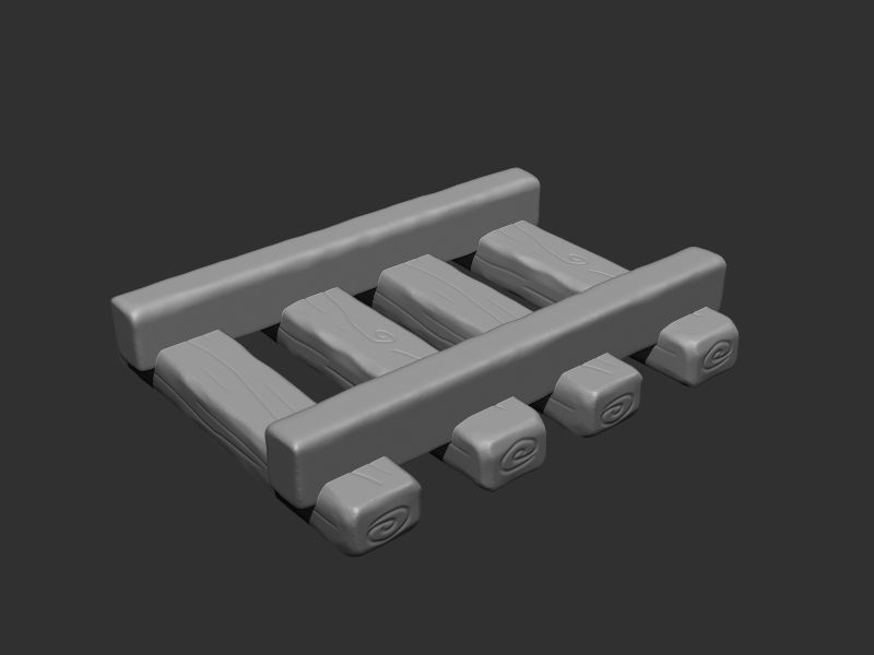 3D Printing Mine Props 3D model 3D printable | CGTrader