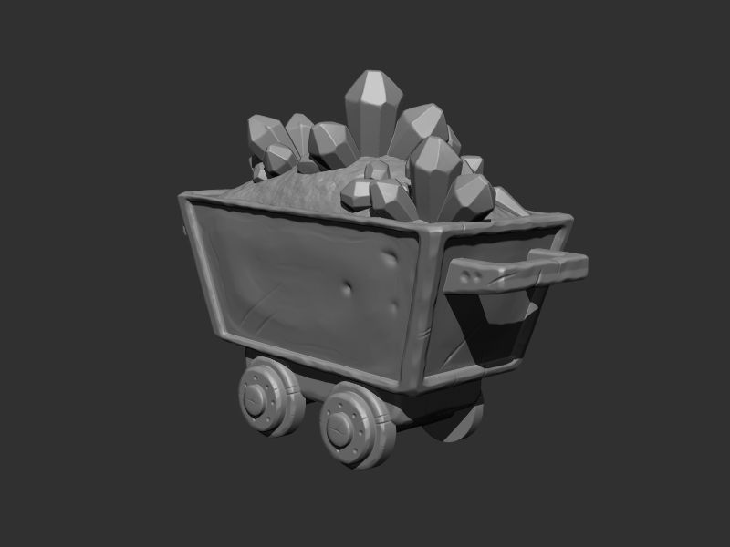 3D Printing Mine Props 3D model 3D printable | CGTrader