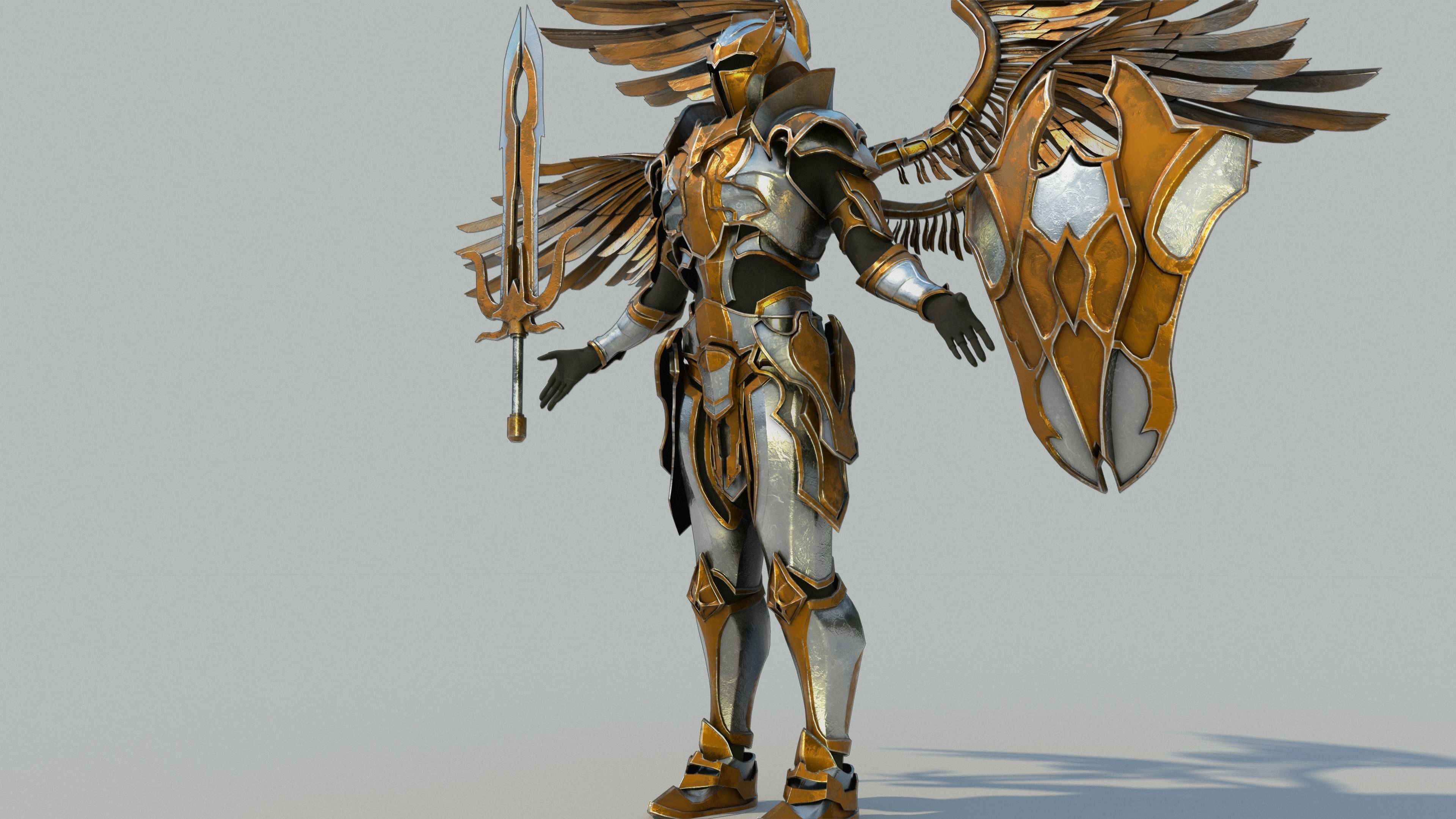 Warrior Seraphim 3D model | CGTrader