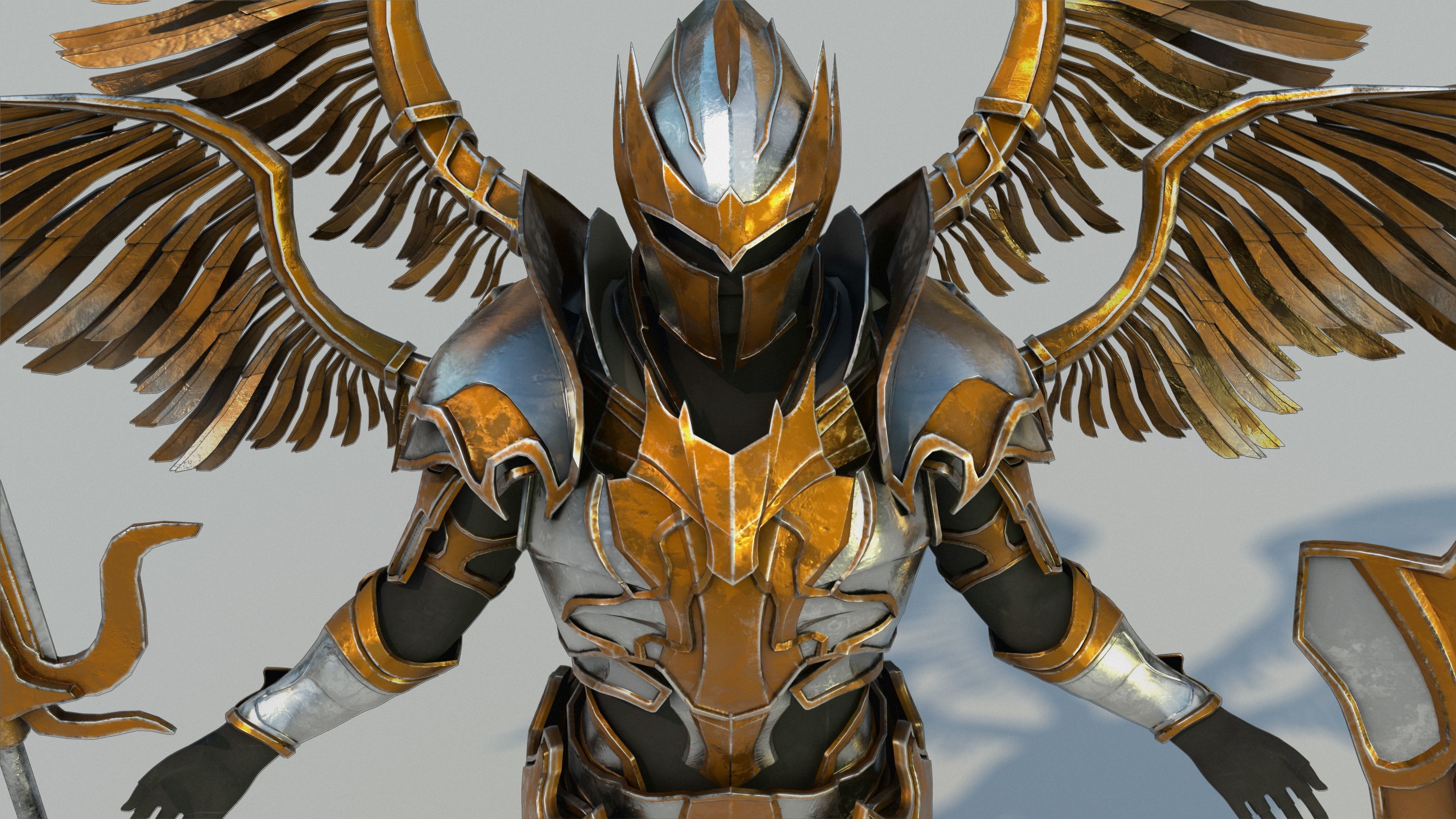 Warrior Seraphim 3D model | CGTrader
