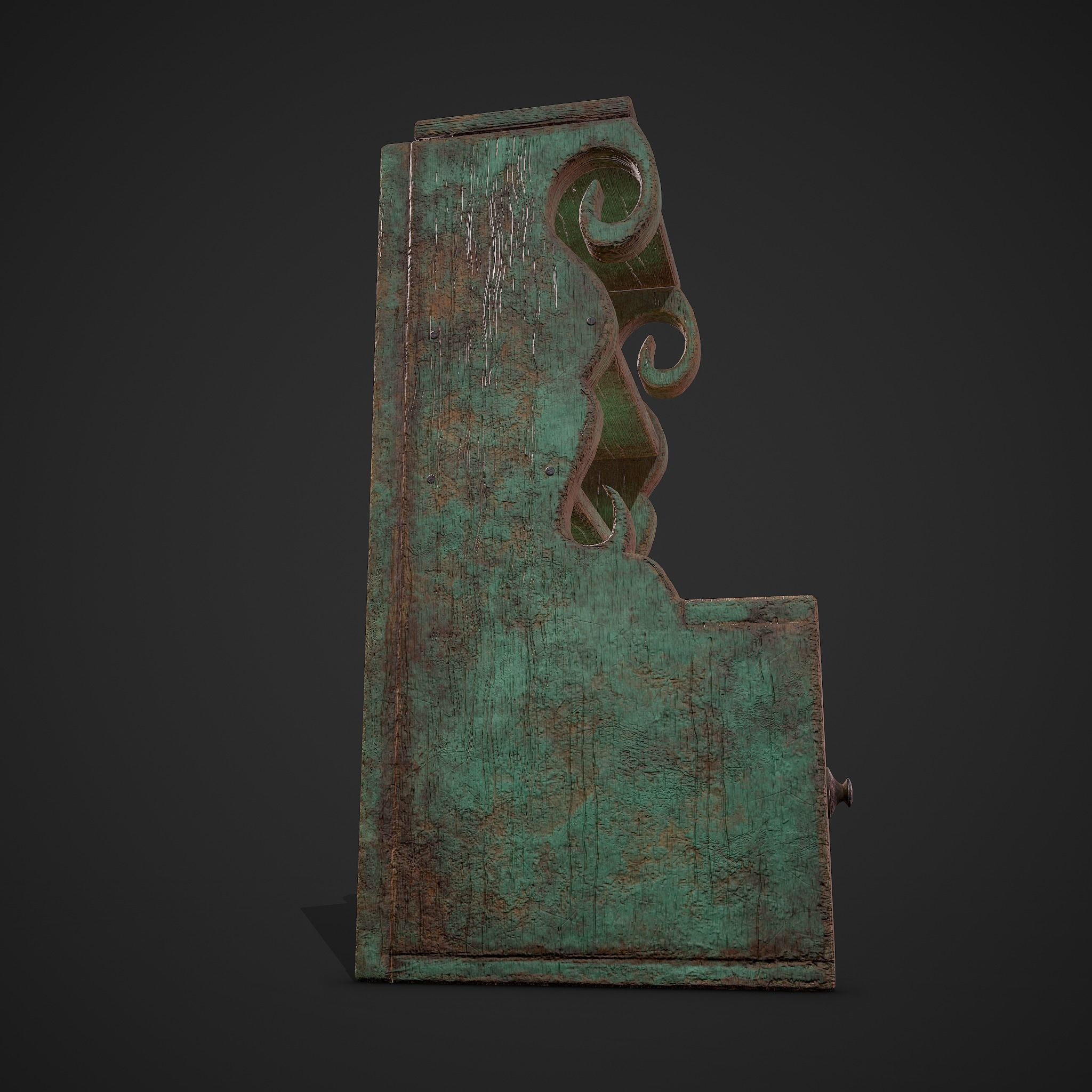 3D model Medieval Style Storage Box VR / AR / low-poly | CGTrader