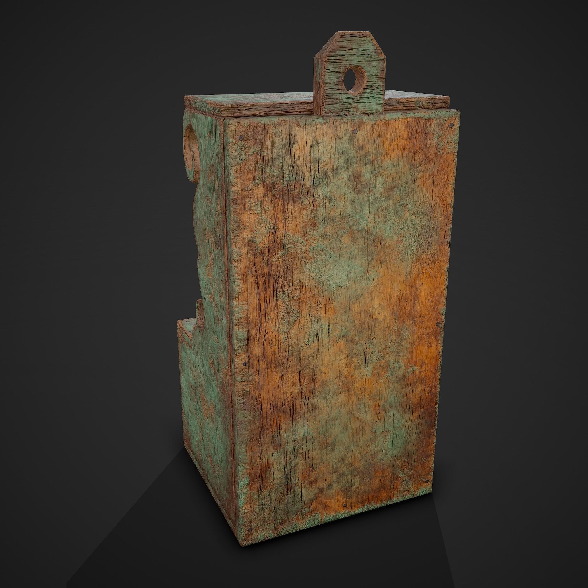 3D model Medieval Style Storage Box VR / AR / low-poly | CGTrader