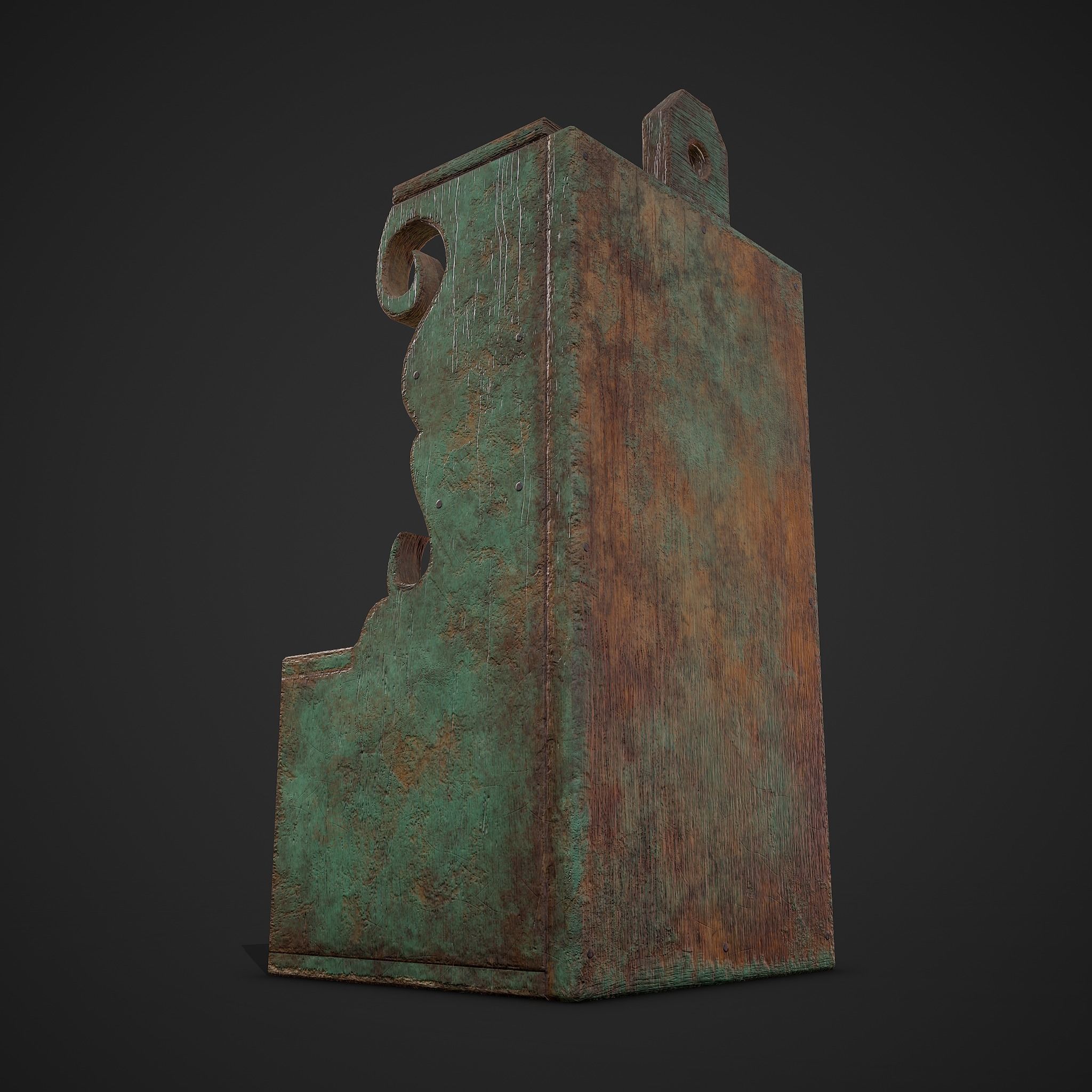 3D model Medieval Style Storage Box VR / AR / low-poly | CGTrader