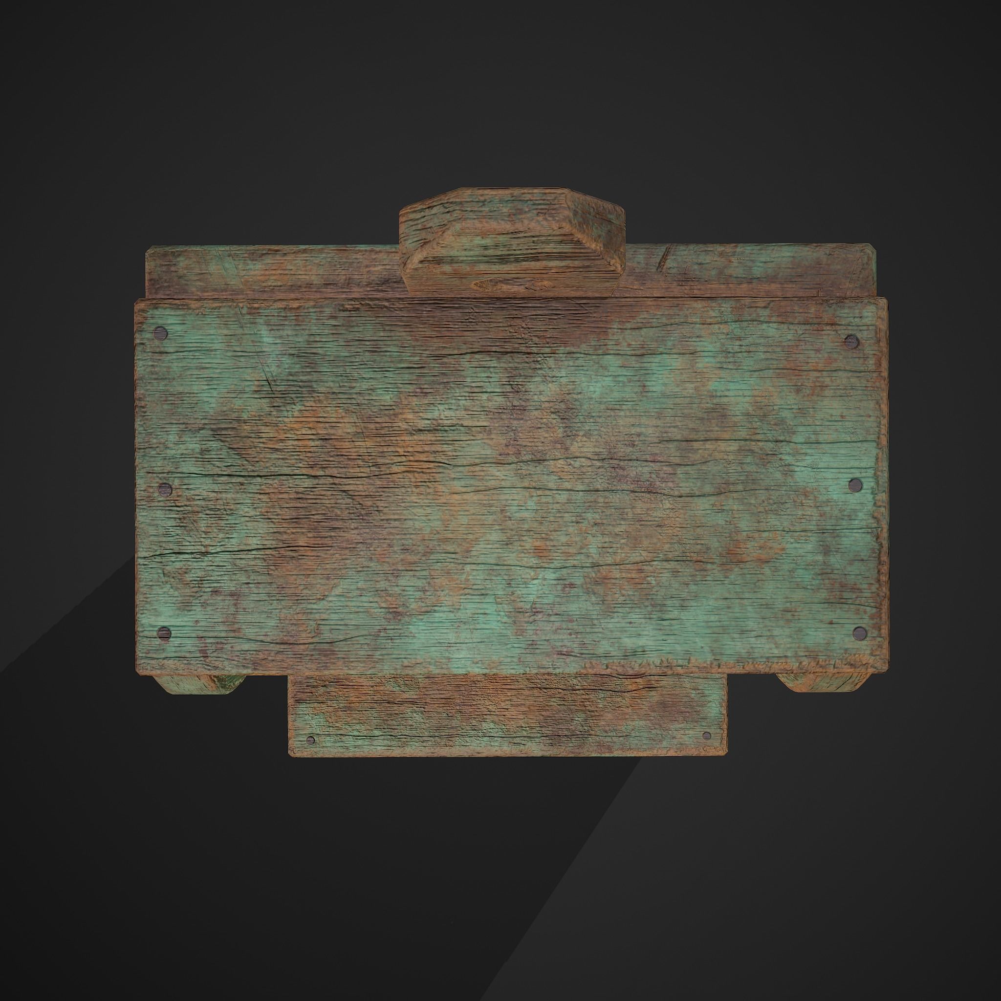 3D model Medieval Style Storage Box VR / AR / low-poly | CGTrader