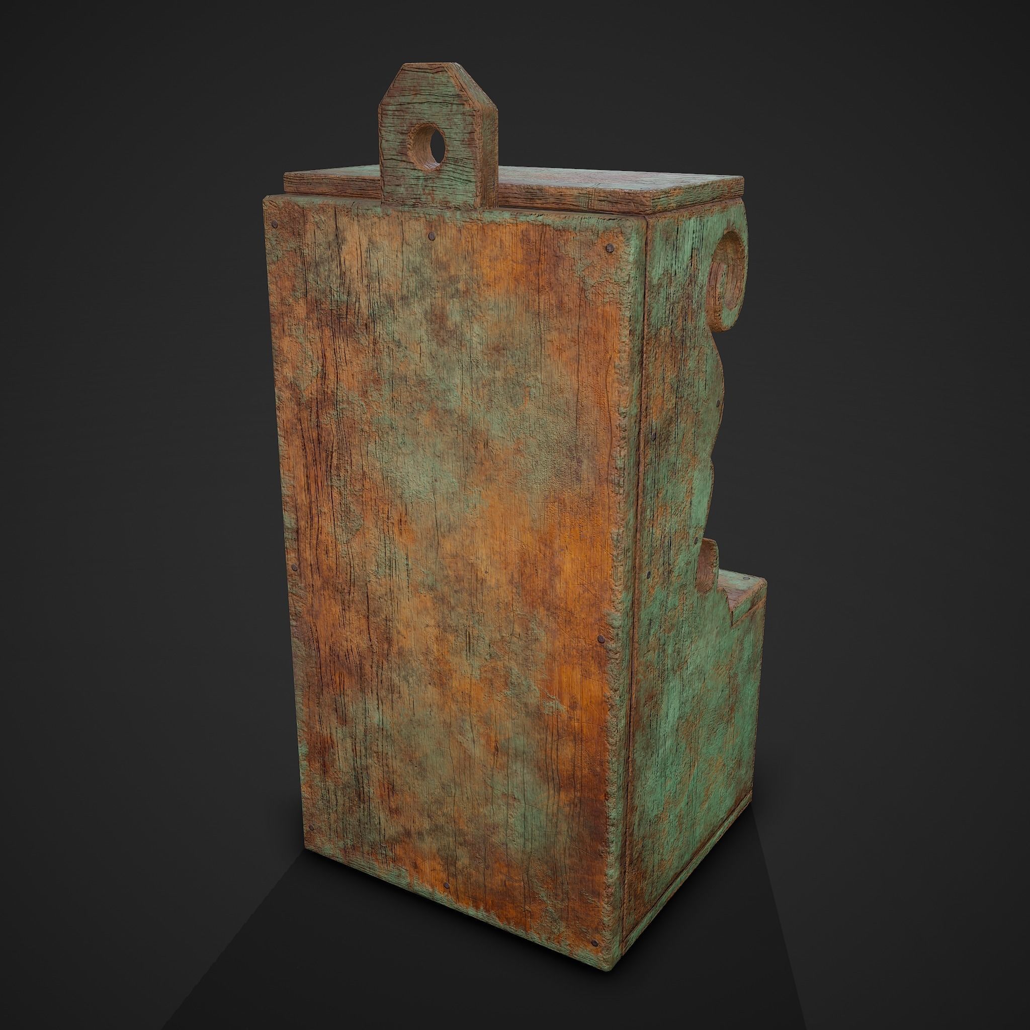 3D model Medieval Style Storage Box VR / AR / low-poly | CGTrader