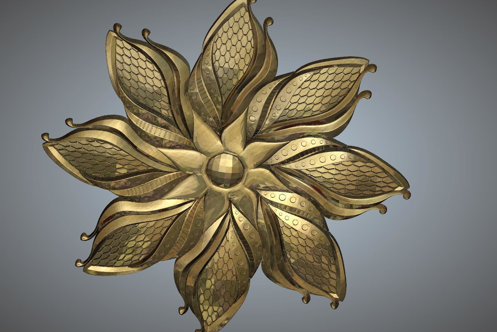 Flower 3D model 3D printable | CGTrader