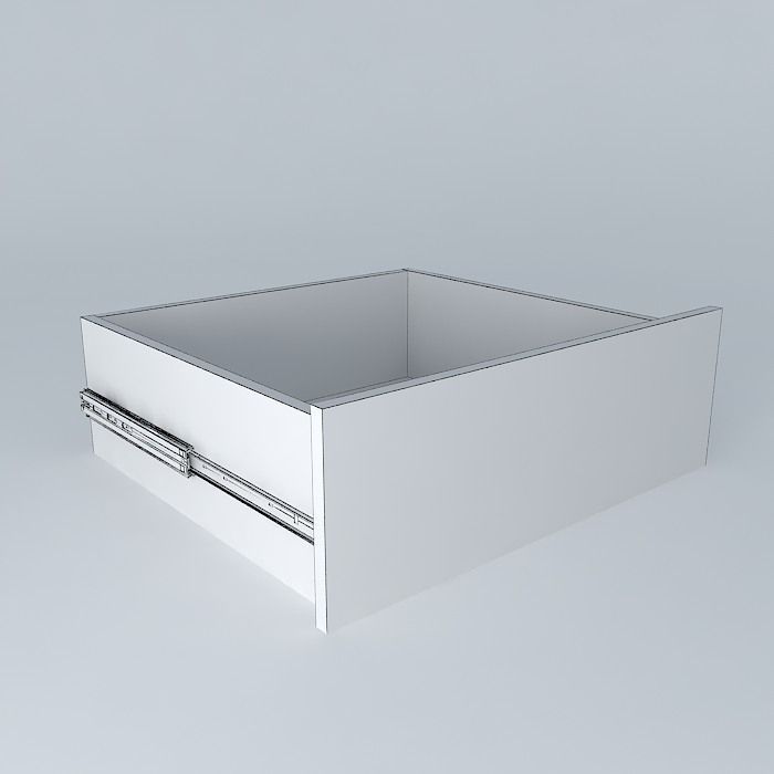 Drawer free 3D model | CGTrader