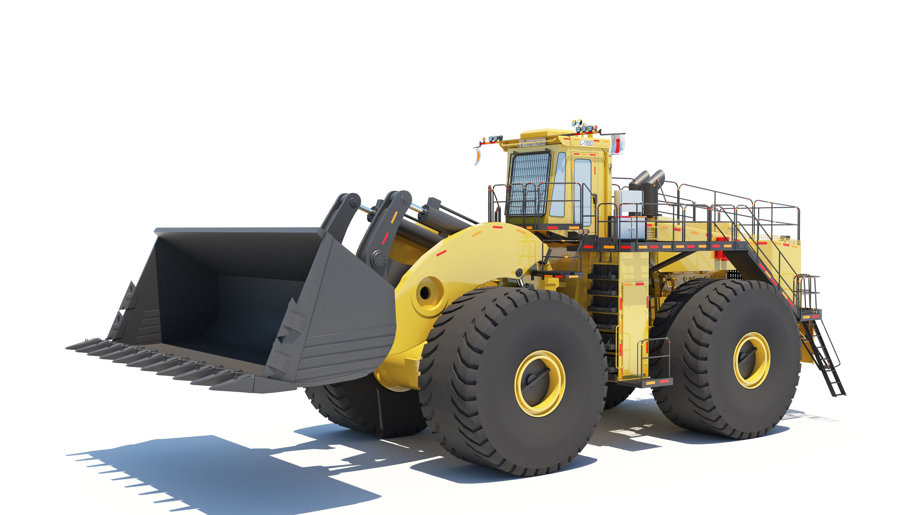 Wheel Loader- 3D Model 3D model | CGTrader