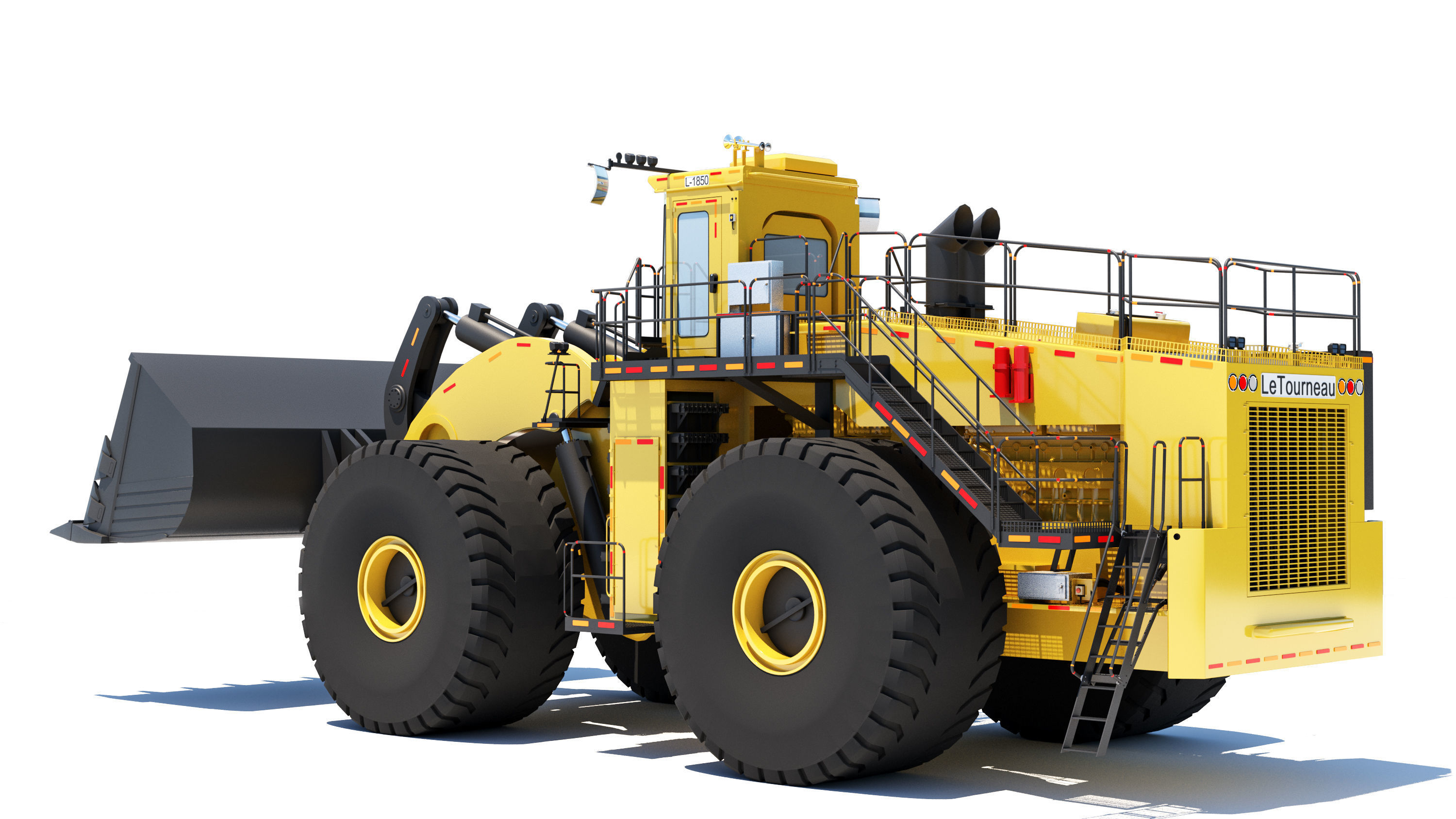 Wheel Loader- 3D Model 3D model | CGTrader