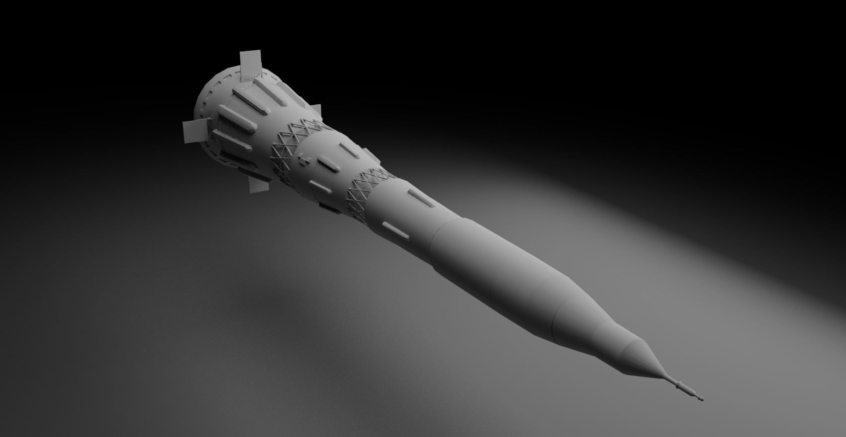 3D model N1 Rocket VR / AR / low-poly | CGTrader