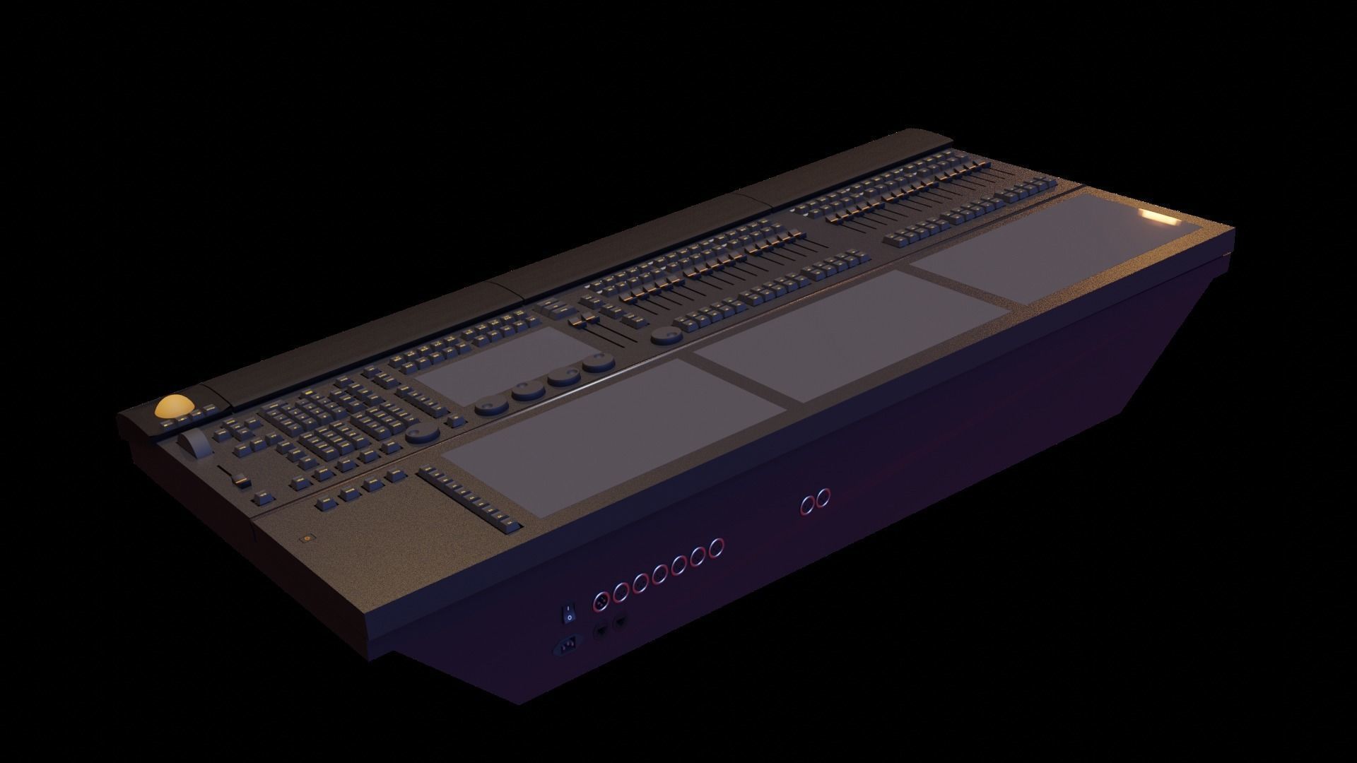 Light Console 3D model | CGTrader