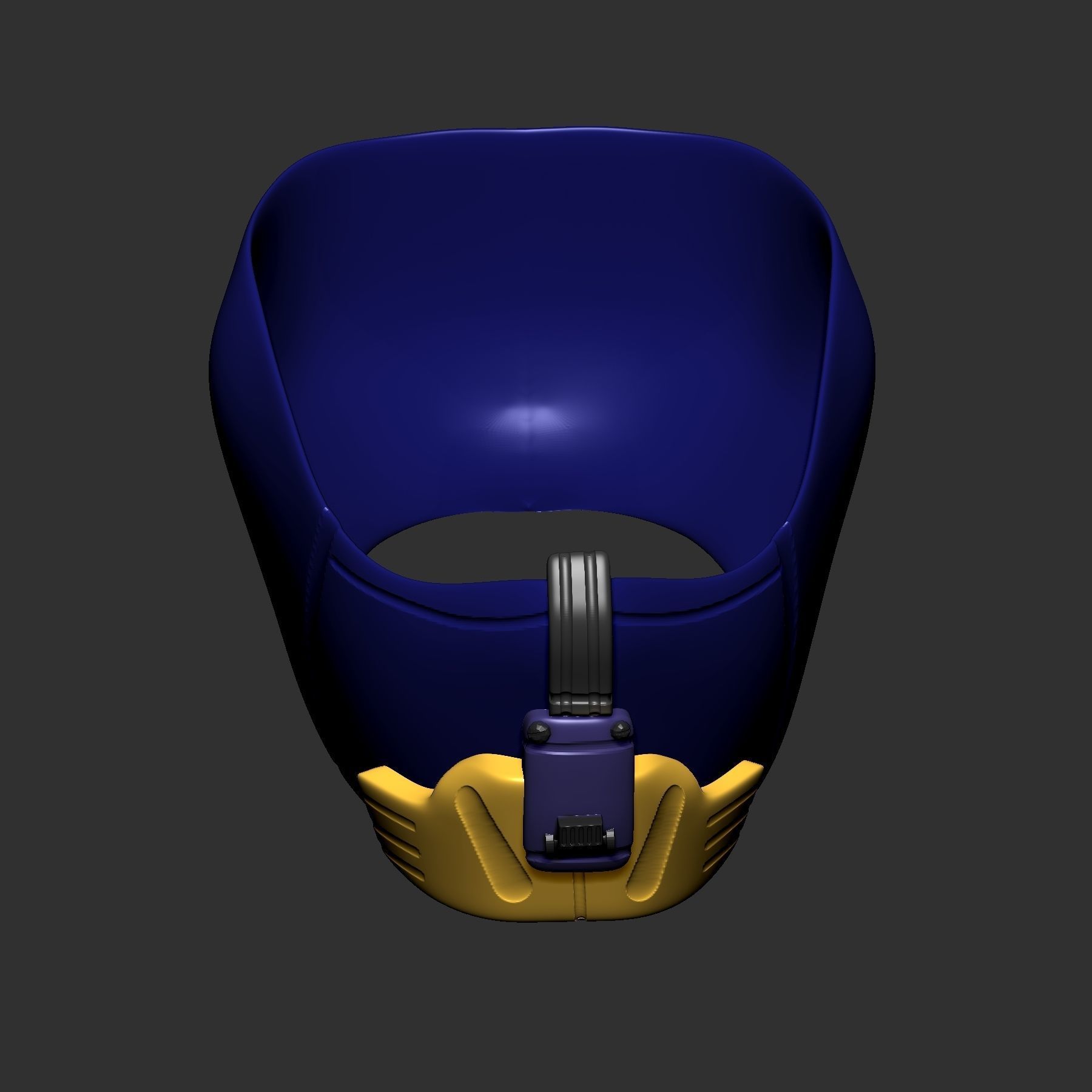 gas mask high poly sculpt 3d printable ver 6 3D model 3D model | CGTrader