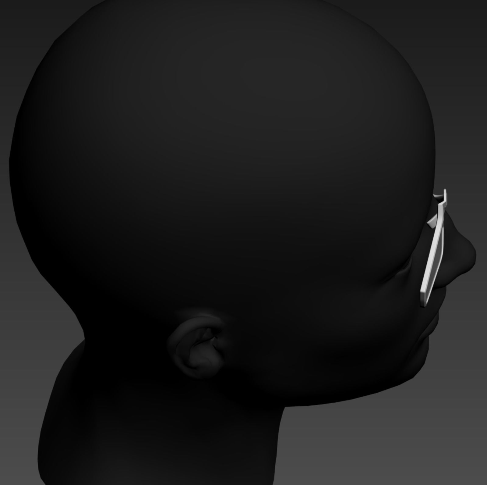 HighPoly Set of two Monocle for right and left eye 3D model | CGTrader