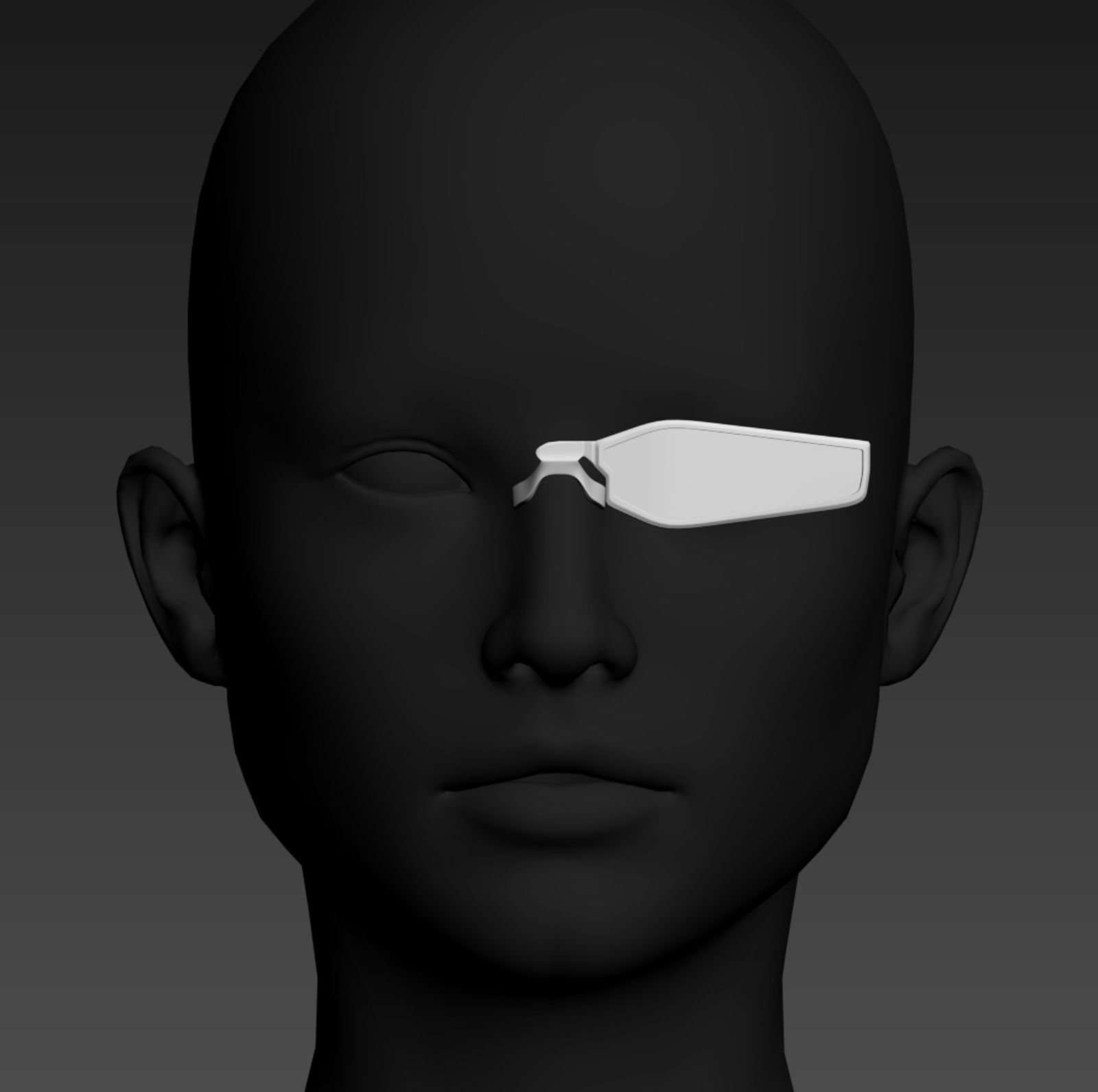 HighPoly Set of two Monocle for right and left eye 3D model | CGTrader
