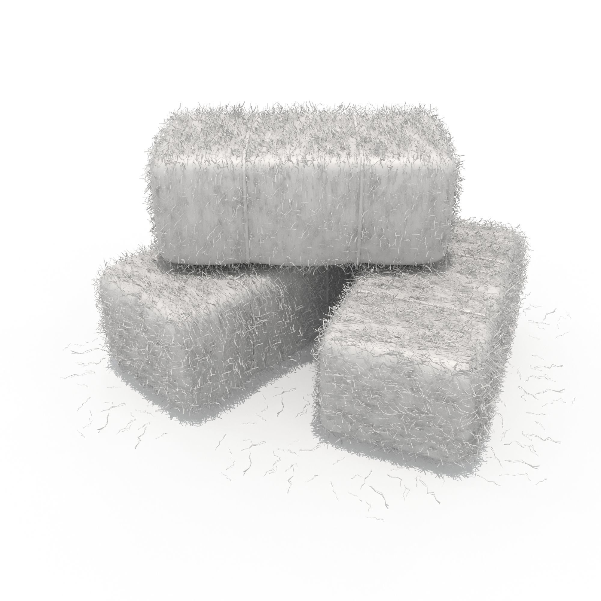 Hay bale 3D model | CGTrader