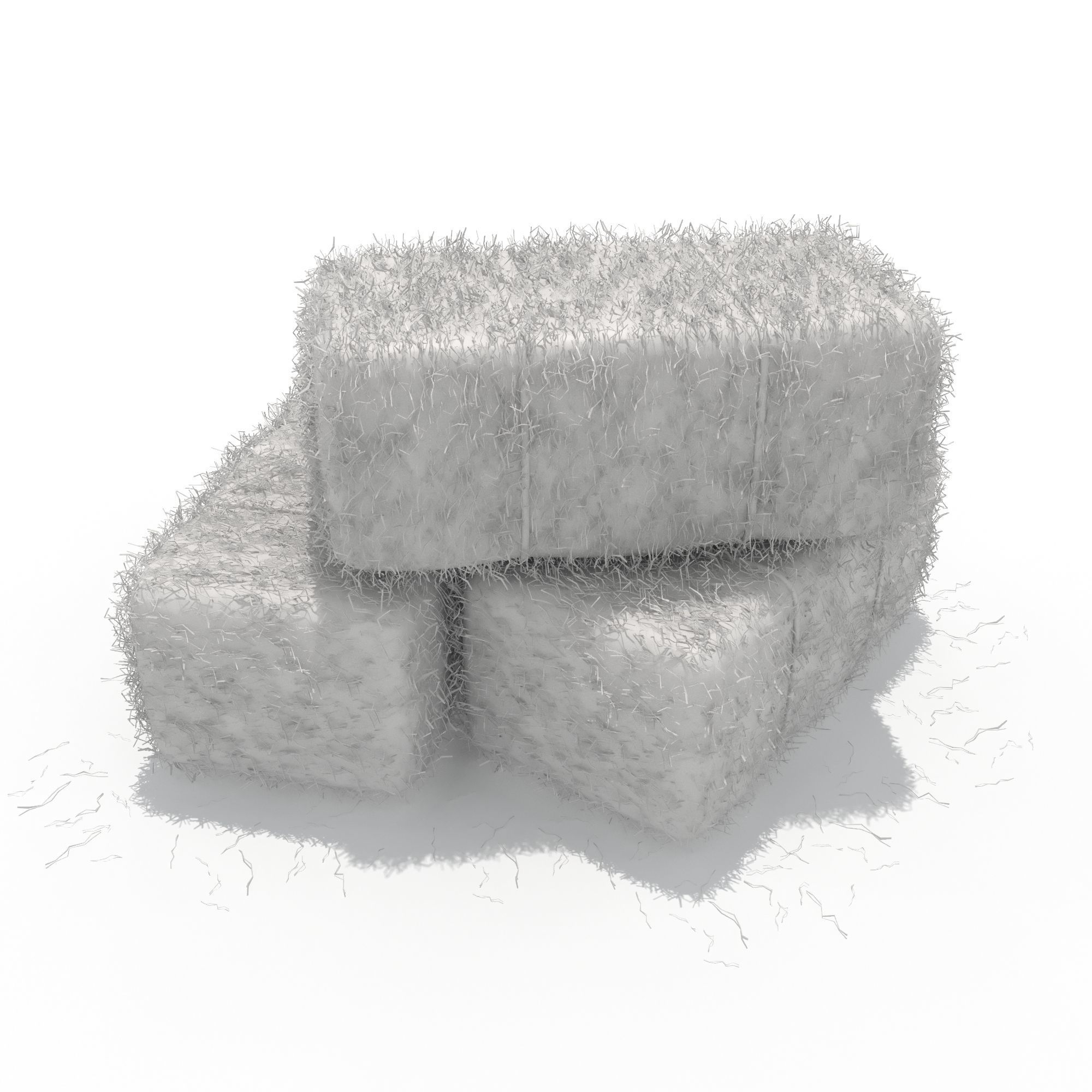 Hay bale 3D model | CGTrader