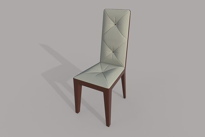 3D model Chair-39-Dining chair VR / AR / low-poly | CGTrader