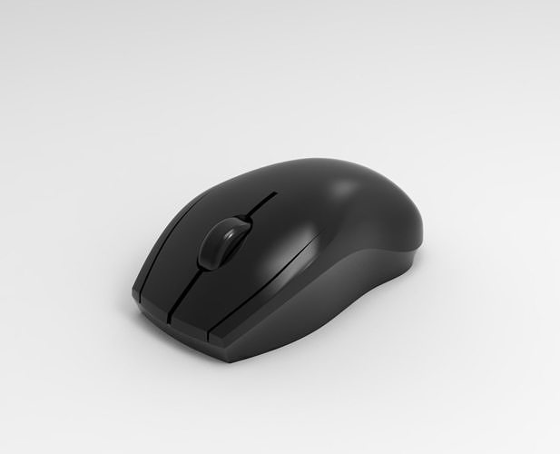 Computer Mouse -Rhinoceros 3D 3D model 3D printable | CGTrader