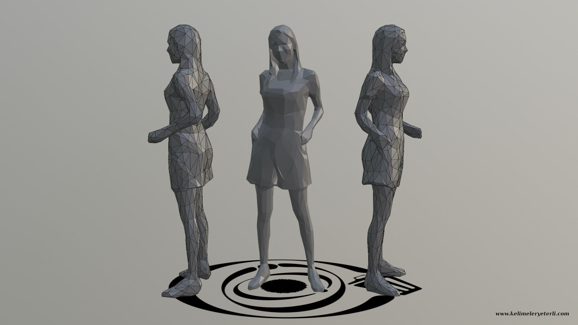 3D model Human 009 LP R VR / AR / low-poly | CGTrader