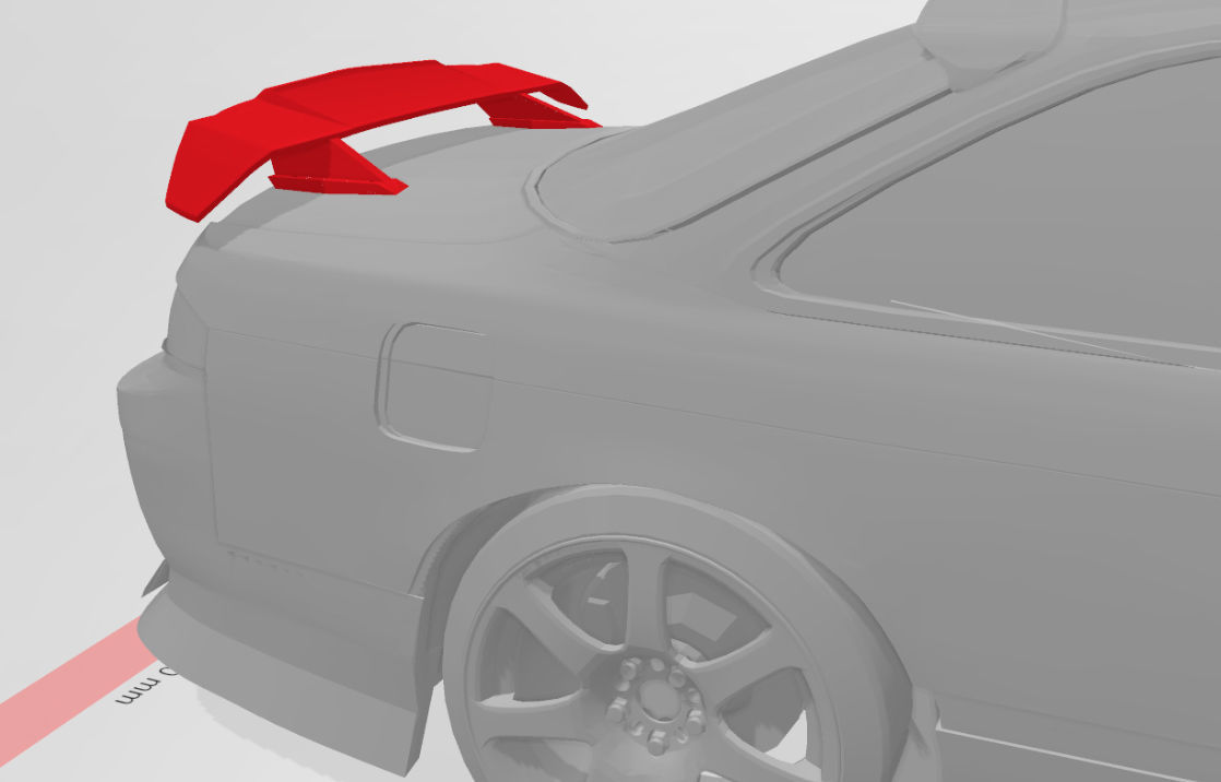 Origin Eagle wing for RC DRIFT 3D model 3D printable | CGTrader