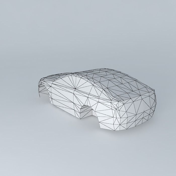 Car shell template free 3D model | CGTrader