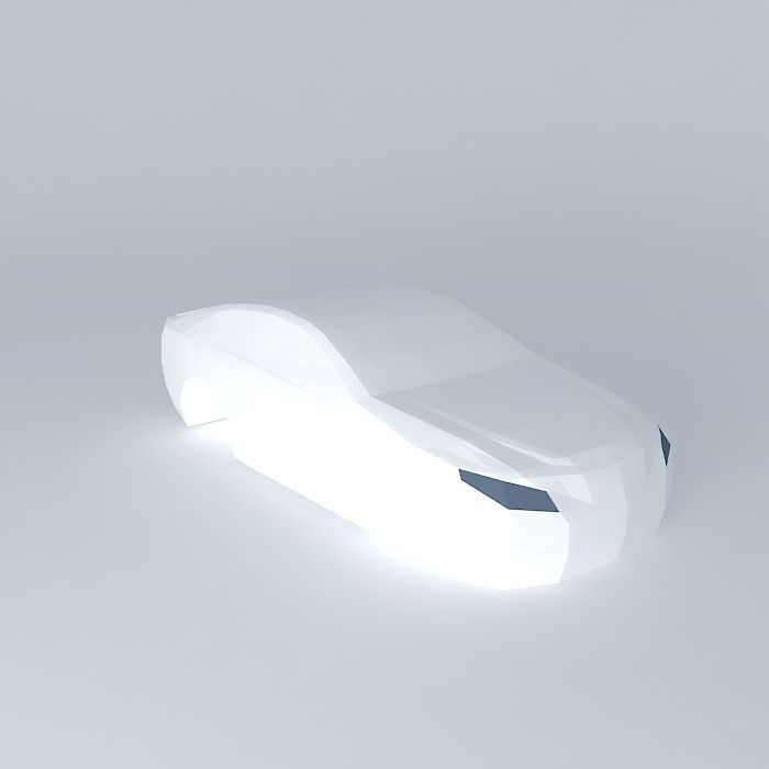 Car shell template free 3D model | CGTrader