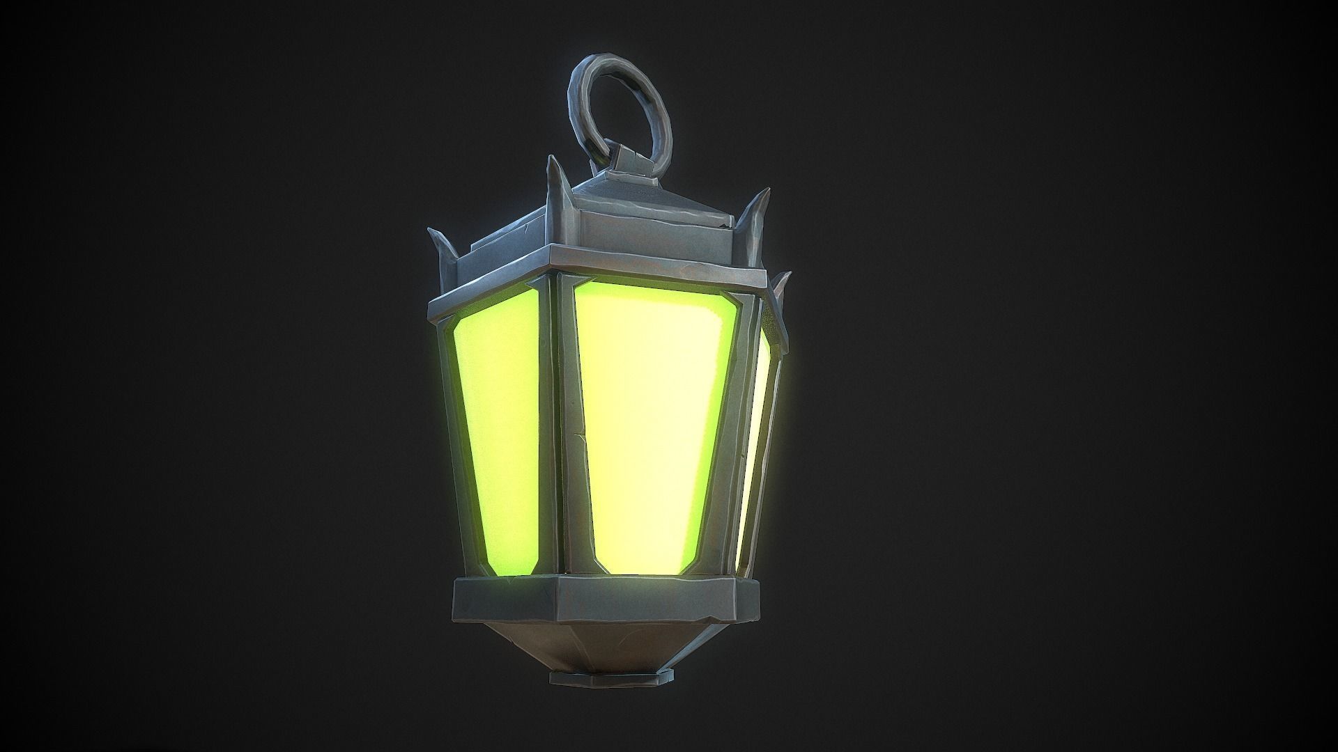 3D model Stylized Lanterns VR / AR / low-poly | CGTrader