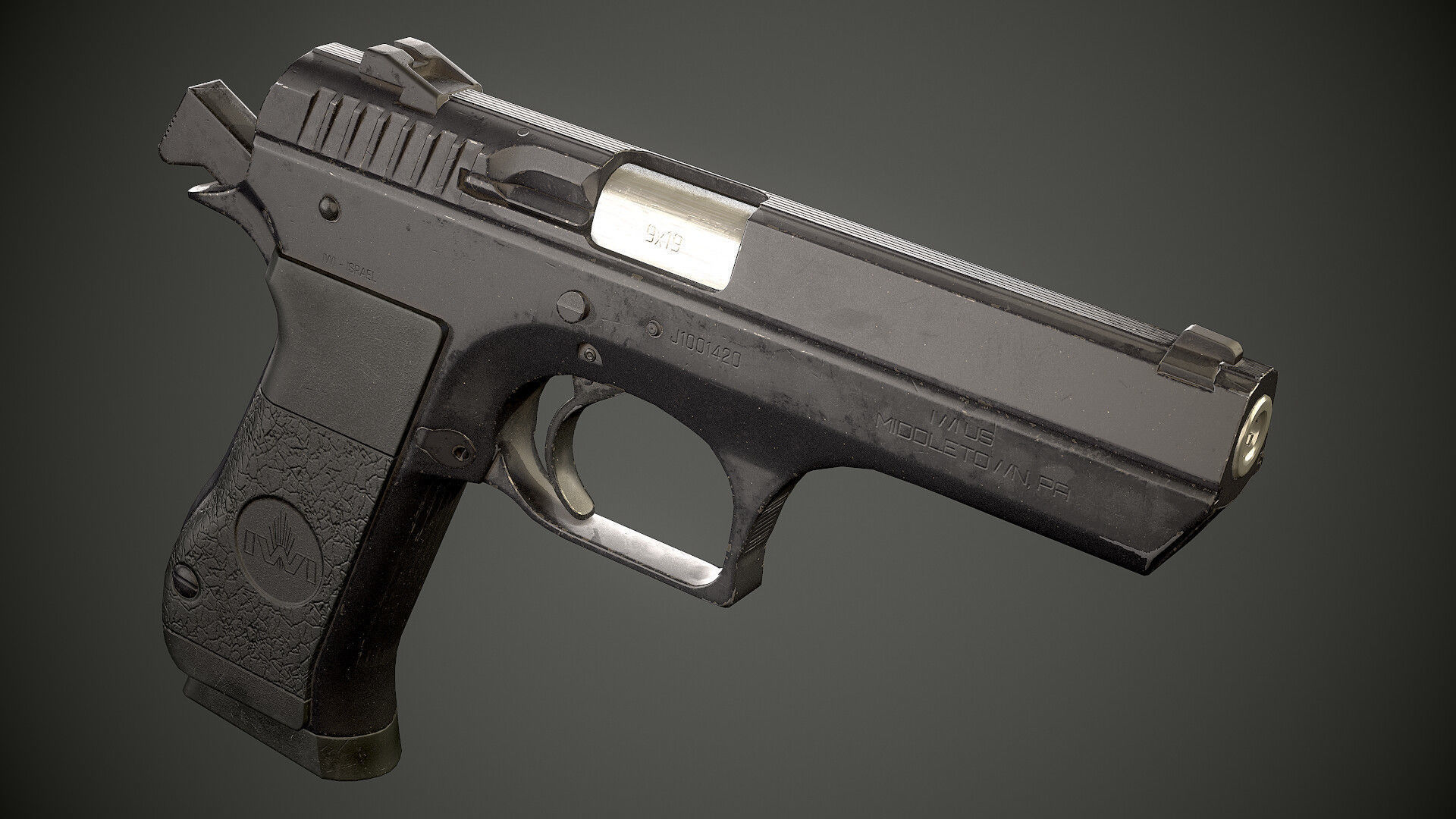 3D model Jericho 941F VR / AR / low-poly | CGTrader