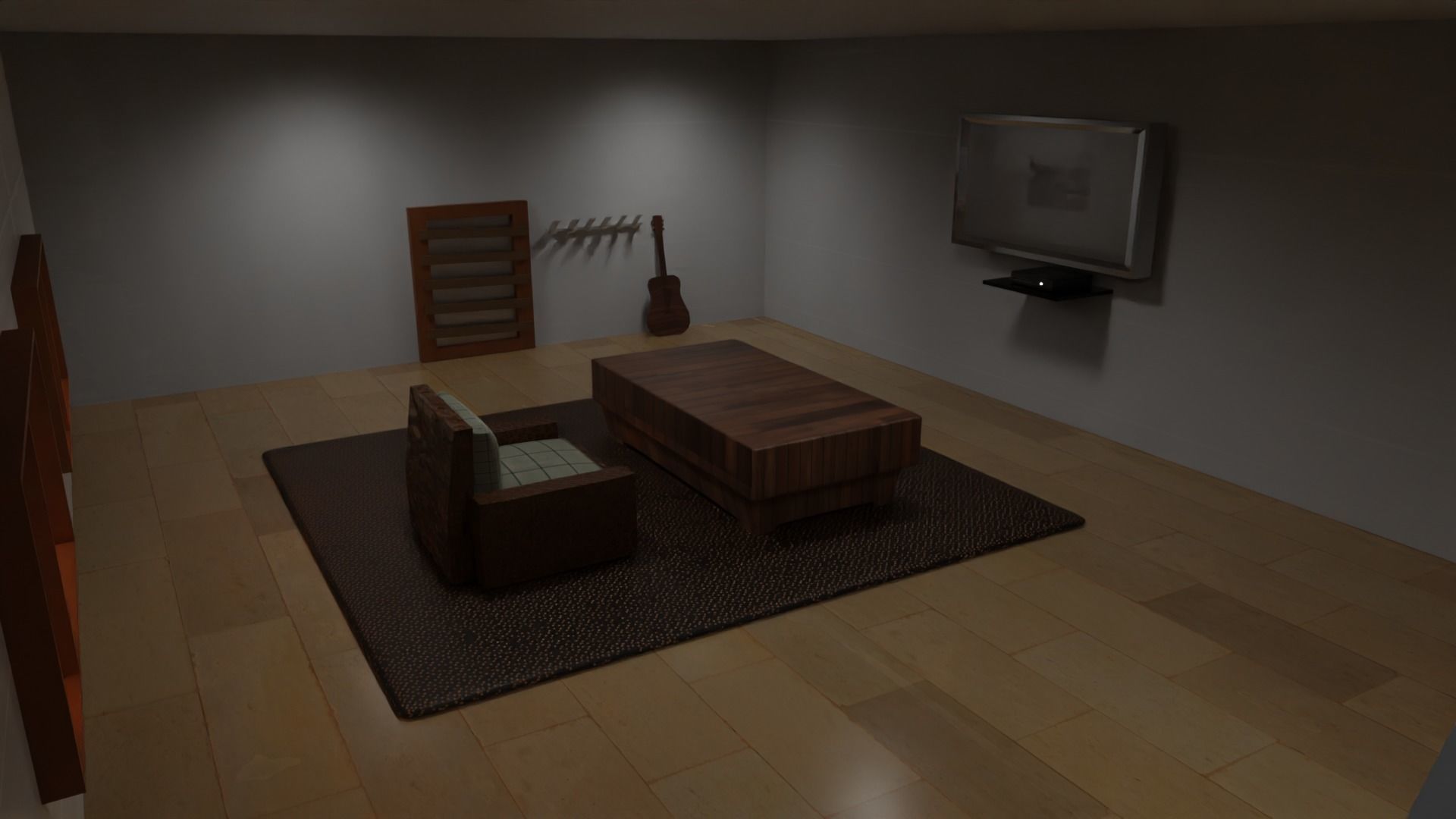 Gamer House 3D model rigged | CGTrader