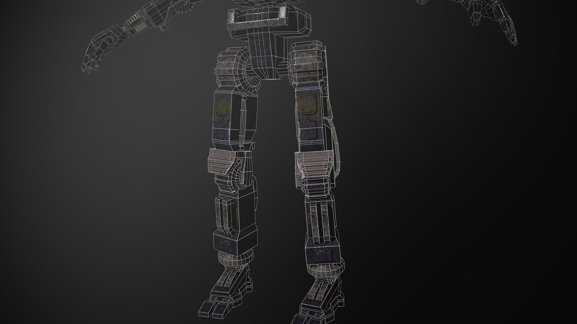 3D model Customize Robot VR / AR / low-poly rigged | CGTrader