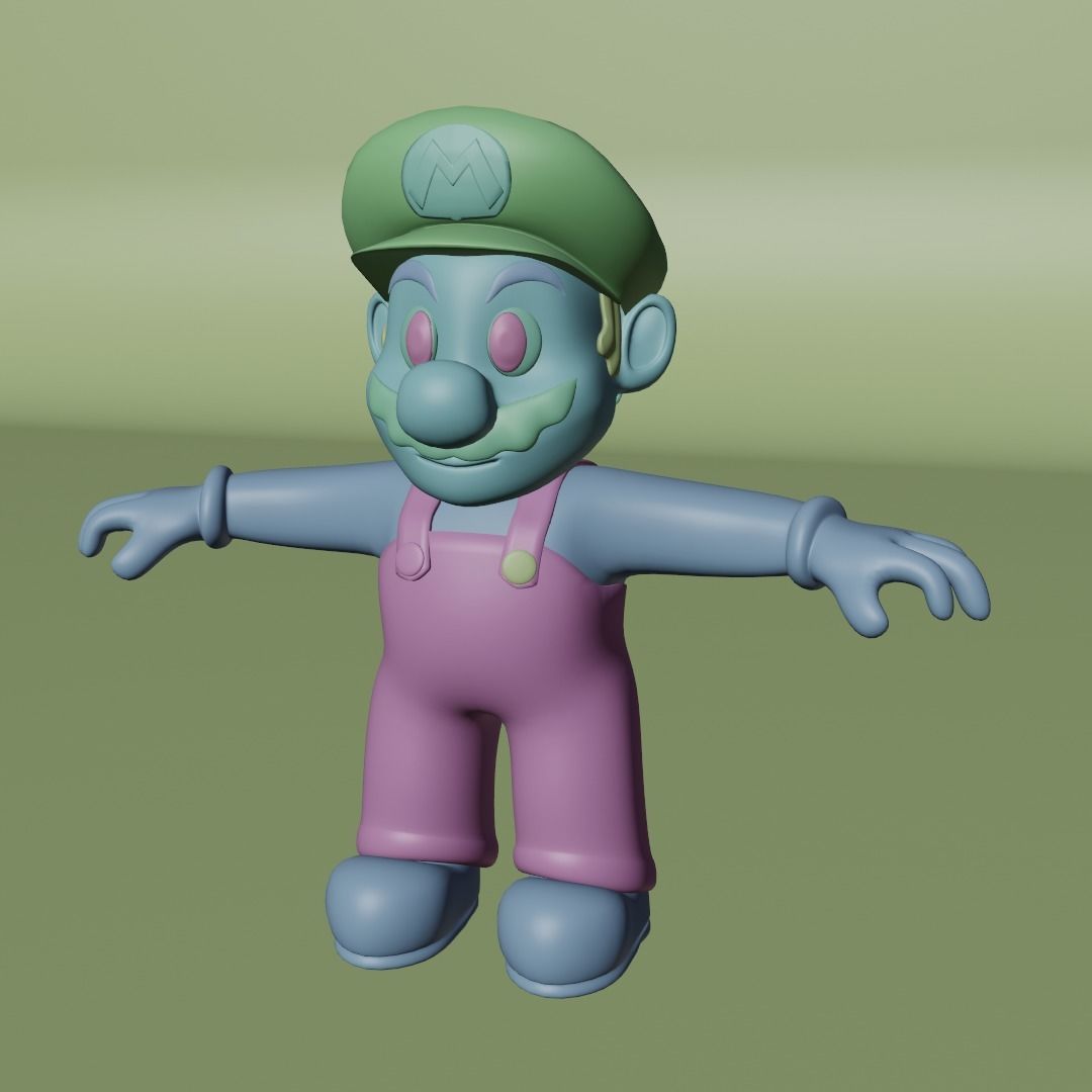 3D model Super Mario VR / AR / low-poly | CGTrader