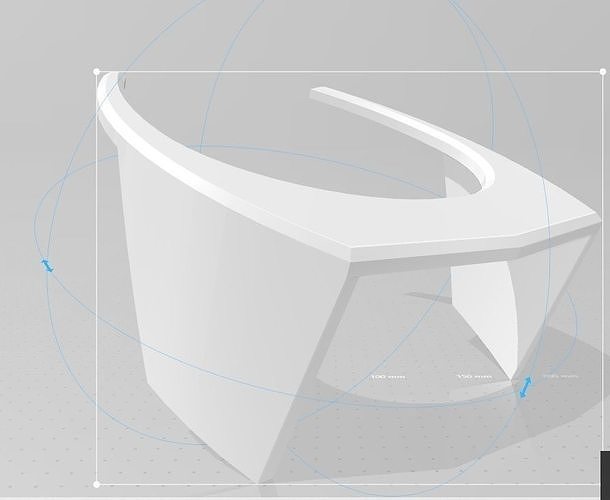 Animated Phase 1 Visor 3D model 3D printable | CGTrader