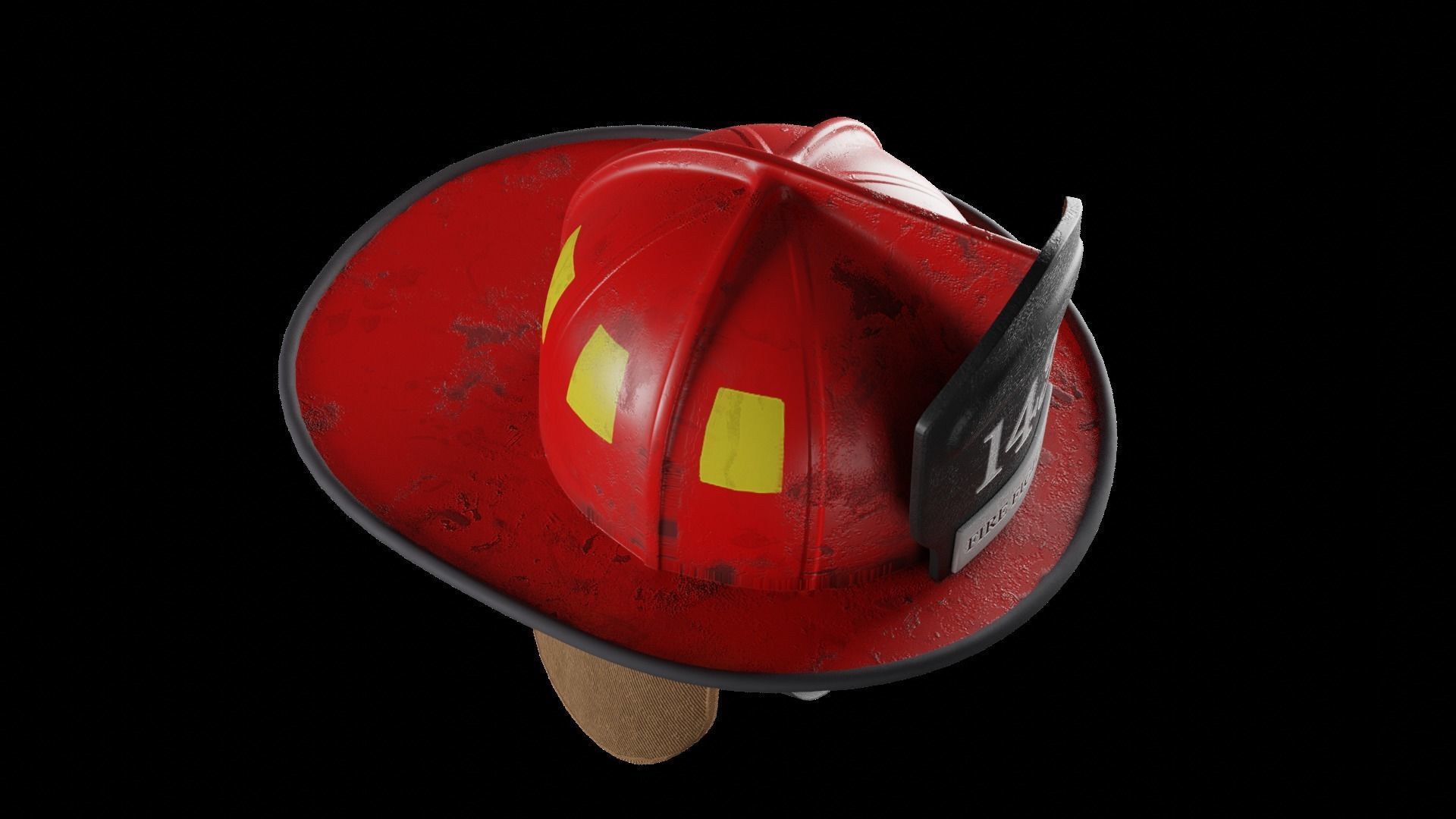 Firefighter helmet 3D model | CGTrader