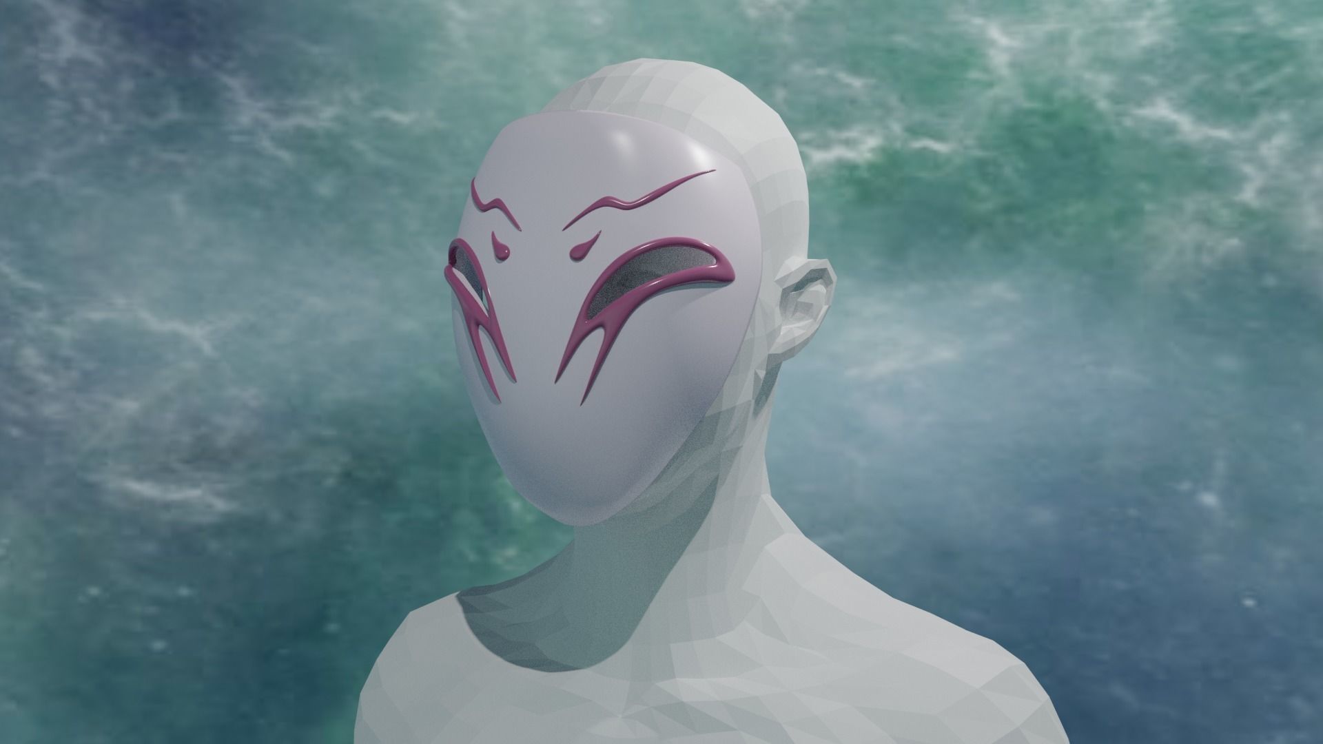 Spirit Blossom Kindred Mask Horn League Of Legends 3d Model 3d Printable Cgtrader