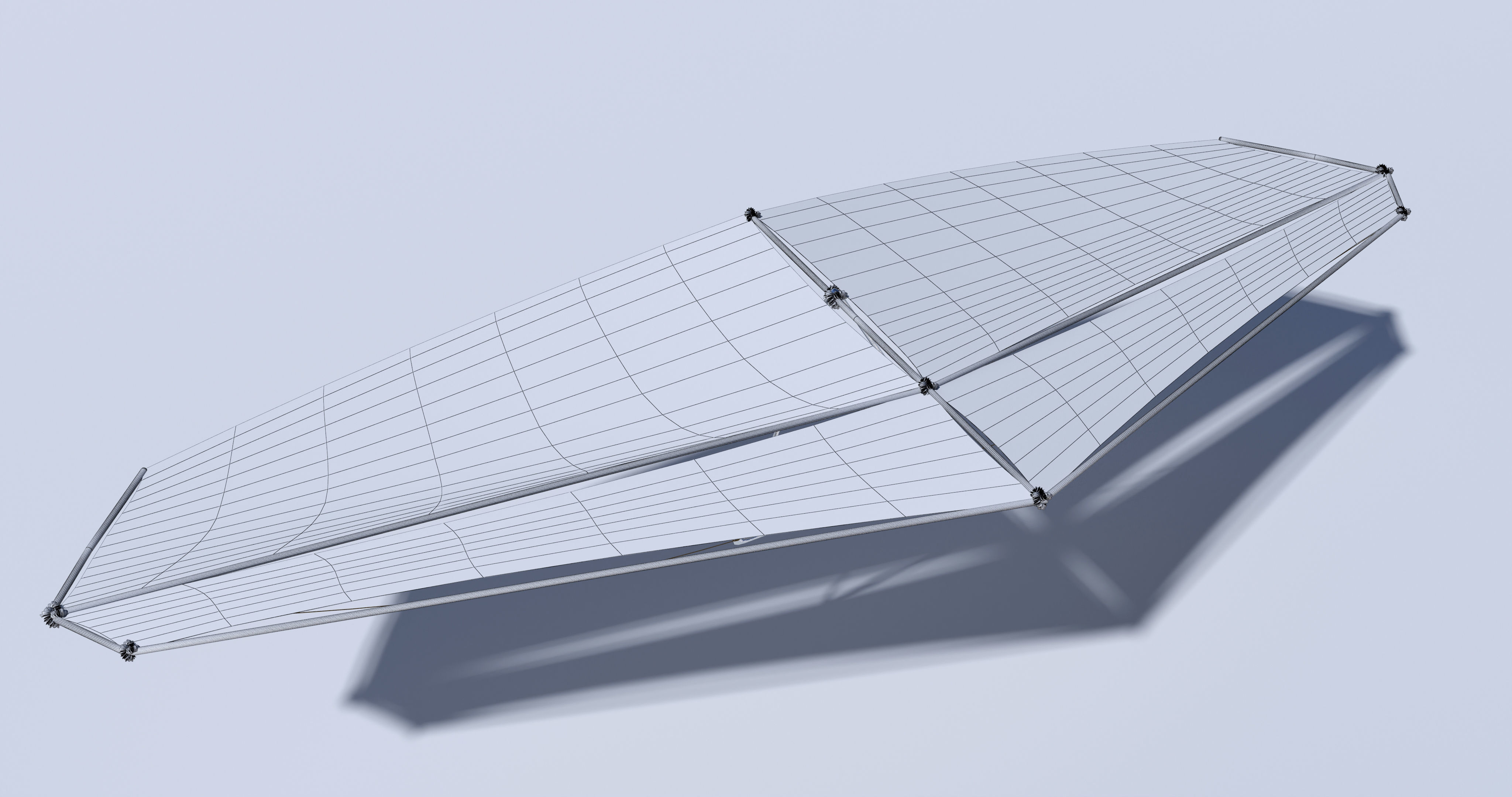 3D model Handmade hand-glider VR / AR / low-poly | CGTrader