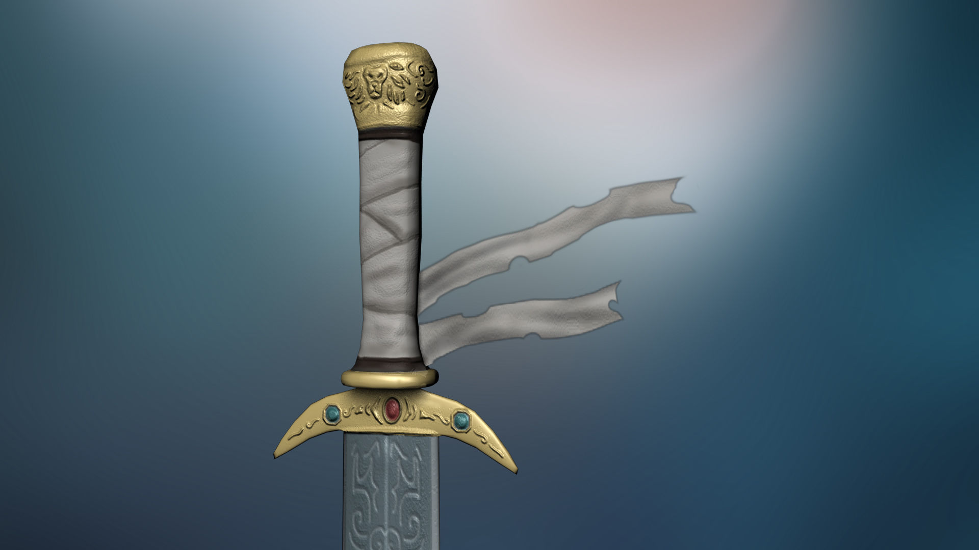 3D model Sword Light Model VR / AR / low-poly | CGTrader